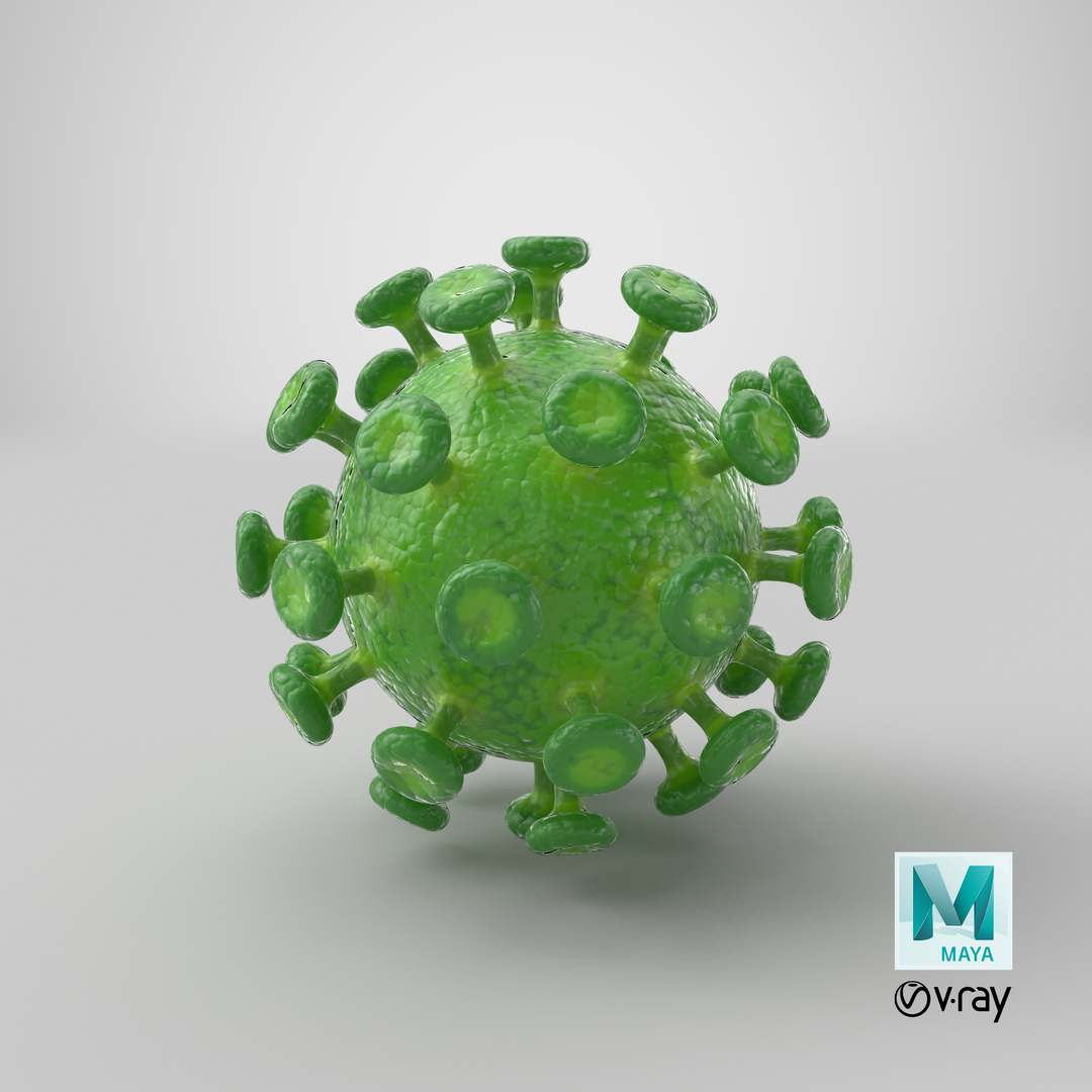 3D virus coronavirus model - TurboSquid 1501974