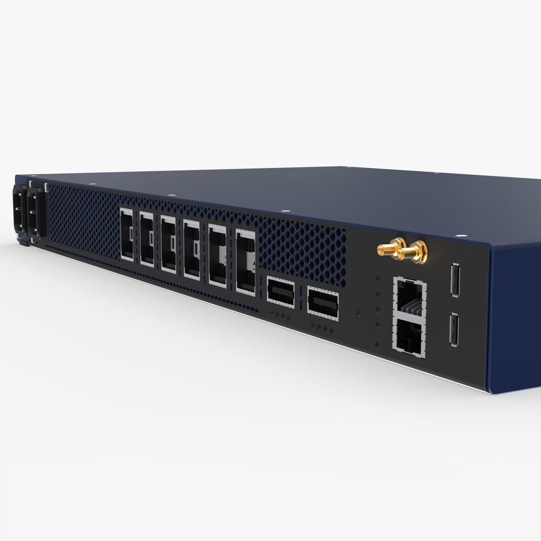 3D Model Rackmount Network Appliance - TurboSquid 2174418