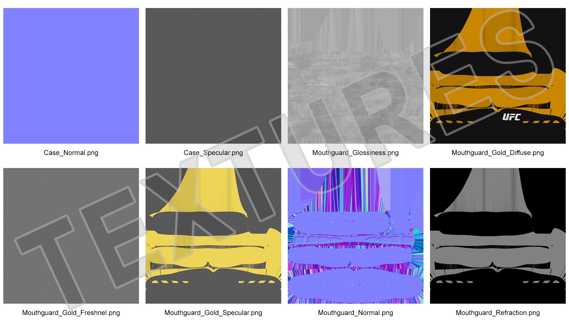 3D Model Everlast EverShield 2 Mouthguard With Case UFC - TurboSquid ...