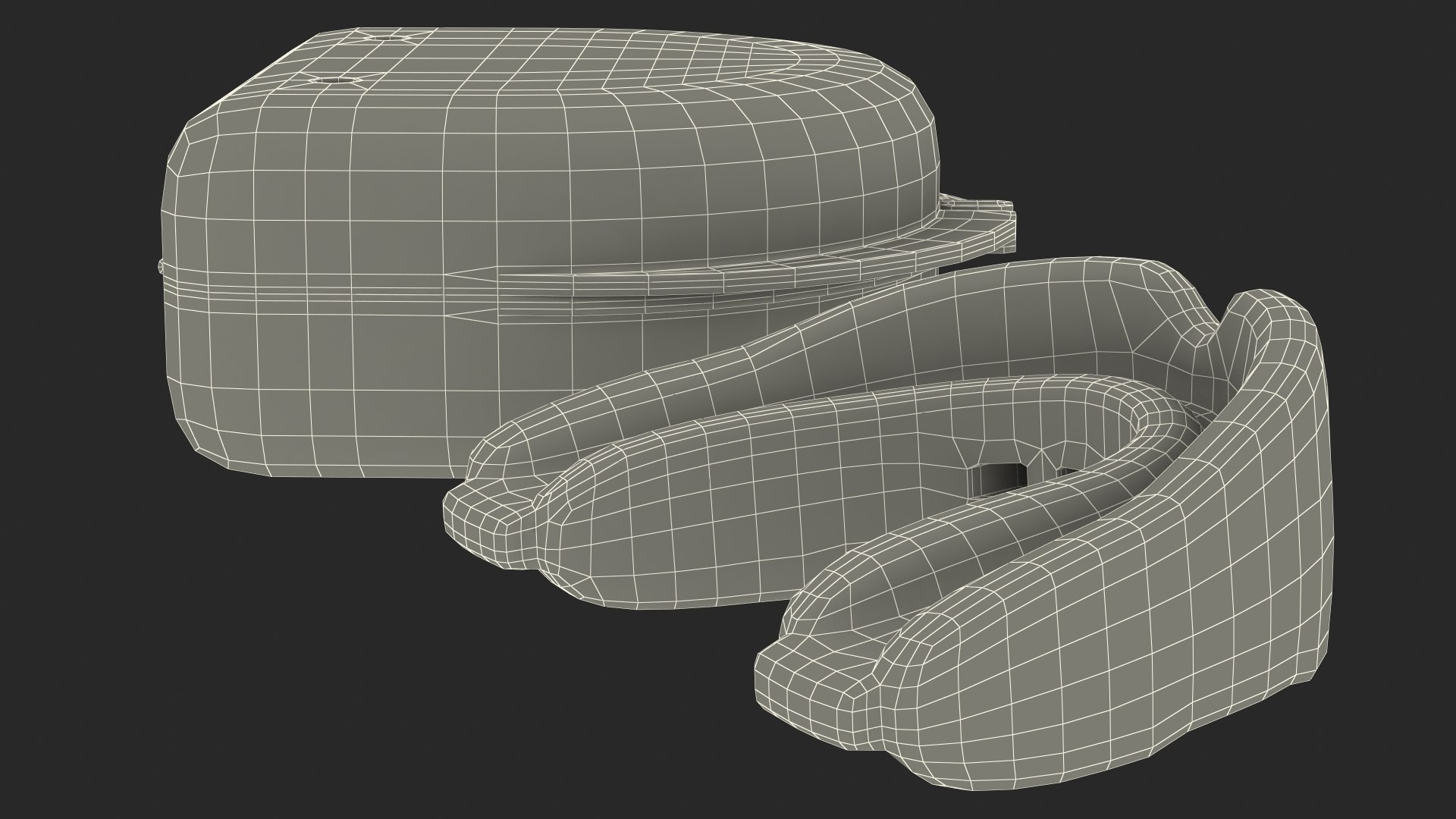 3D Model Everlast EverShield 2 Mouthguard With Case UFC - TurboSquid ...