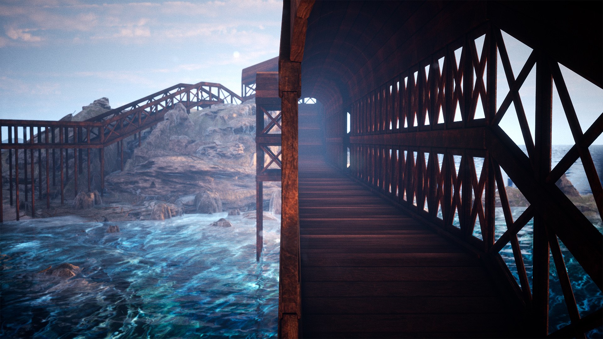 3D Modular Wooden Bridges 26 Assets - TurboSquid 2111135
