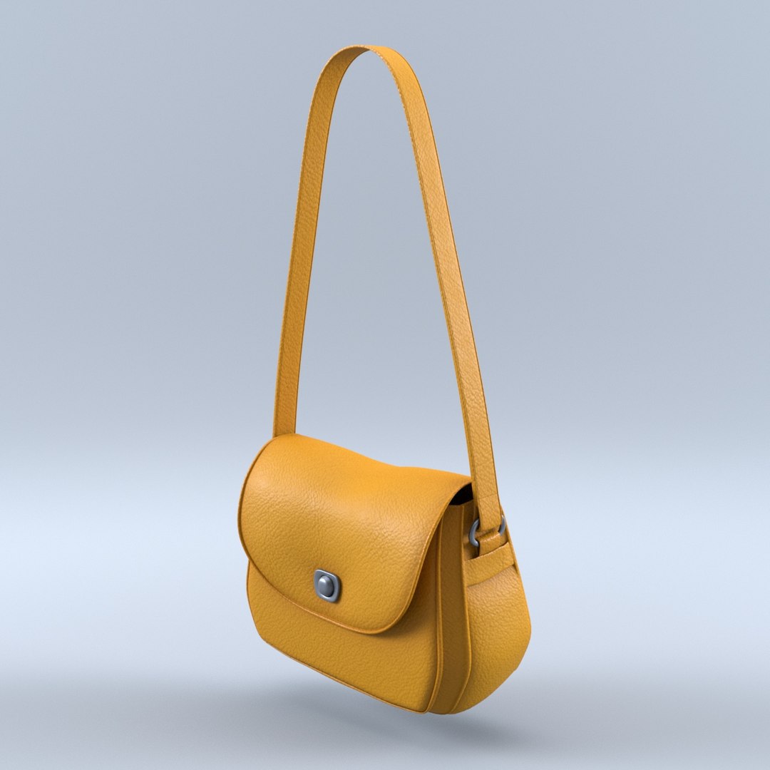 3D Woman Purse - TurboSquid 1487016