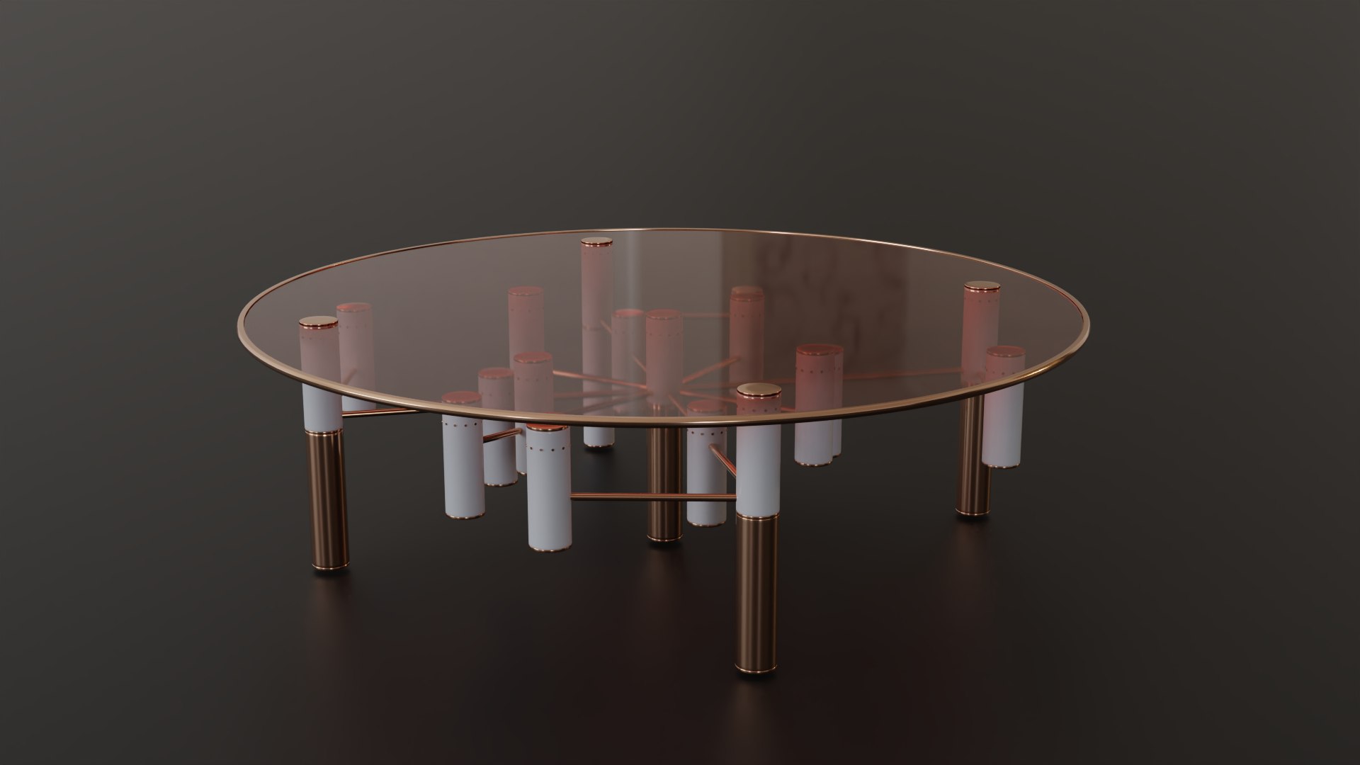 Konstantin center table 3D model - TurboSquid 1887470