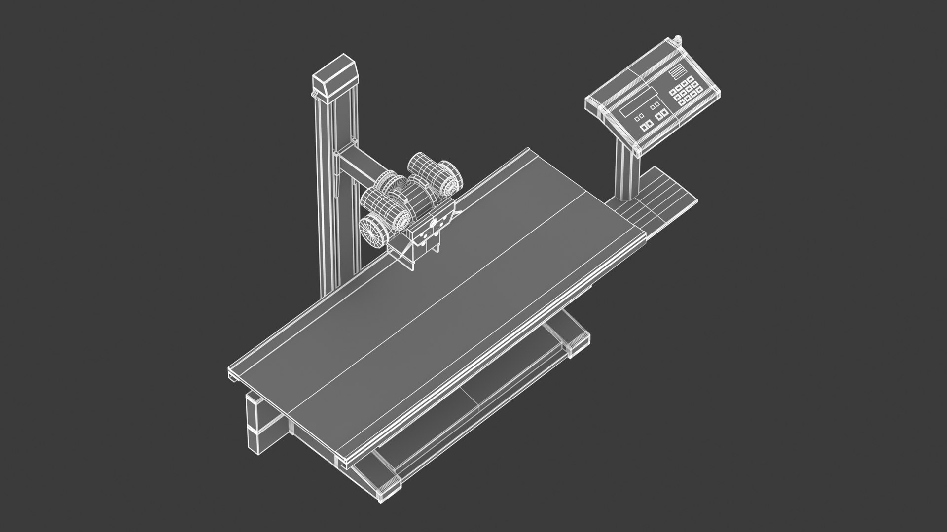 3D Medical X-Ray Machine Model - TurboSquid 2372296