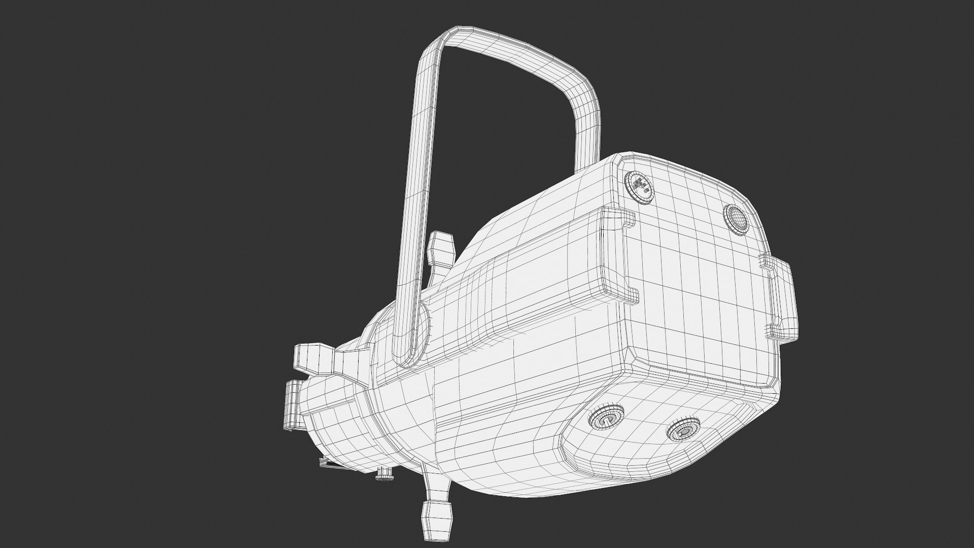 3D colorsource spot led light model - TurboSquid 1448583