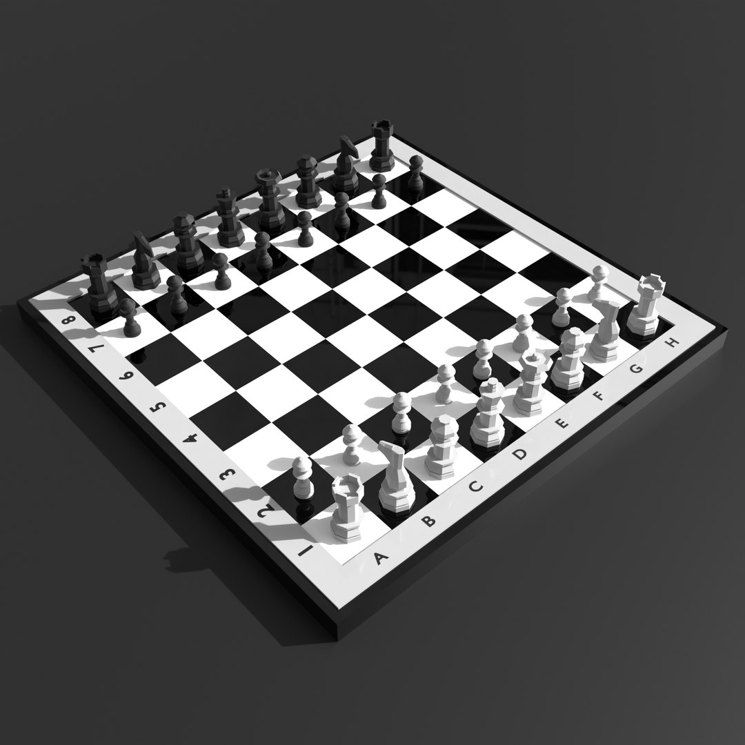 modelo 3d Juego de ajedrez 3D - TurboSquid 2129744