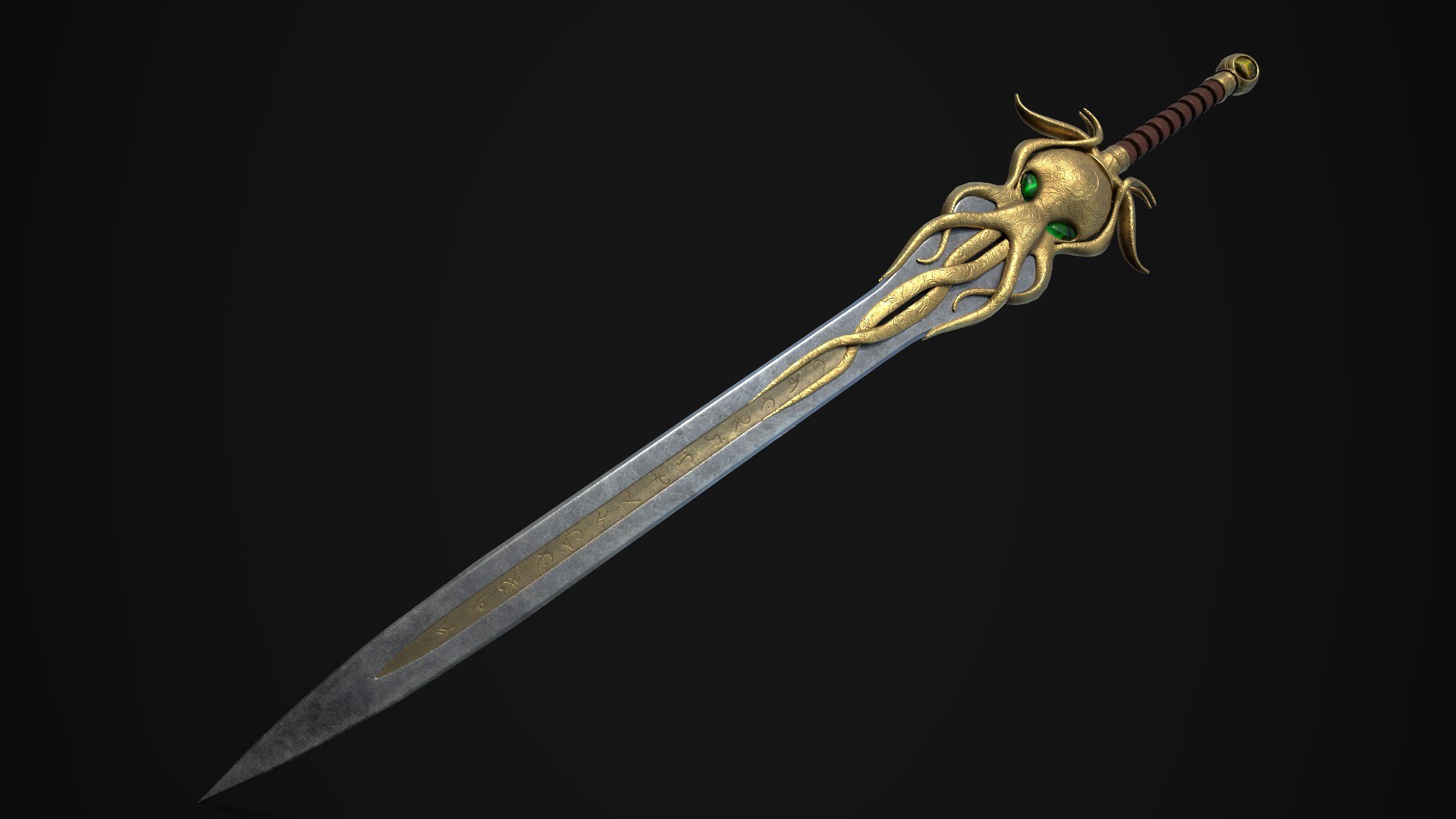 3D Sword Of Cthulu - TurboSquid 1817292