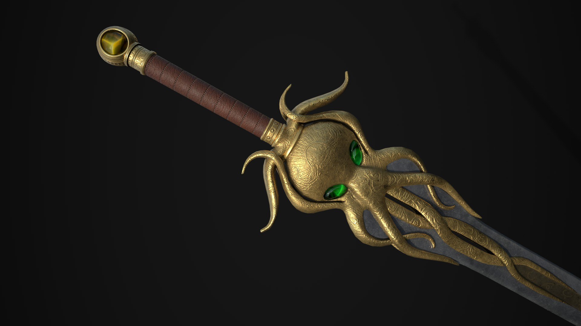3D Sword Of Cthulu - TurboSquid 1817292