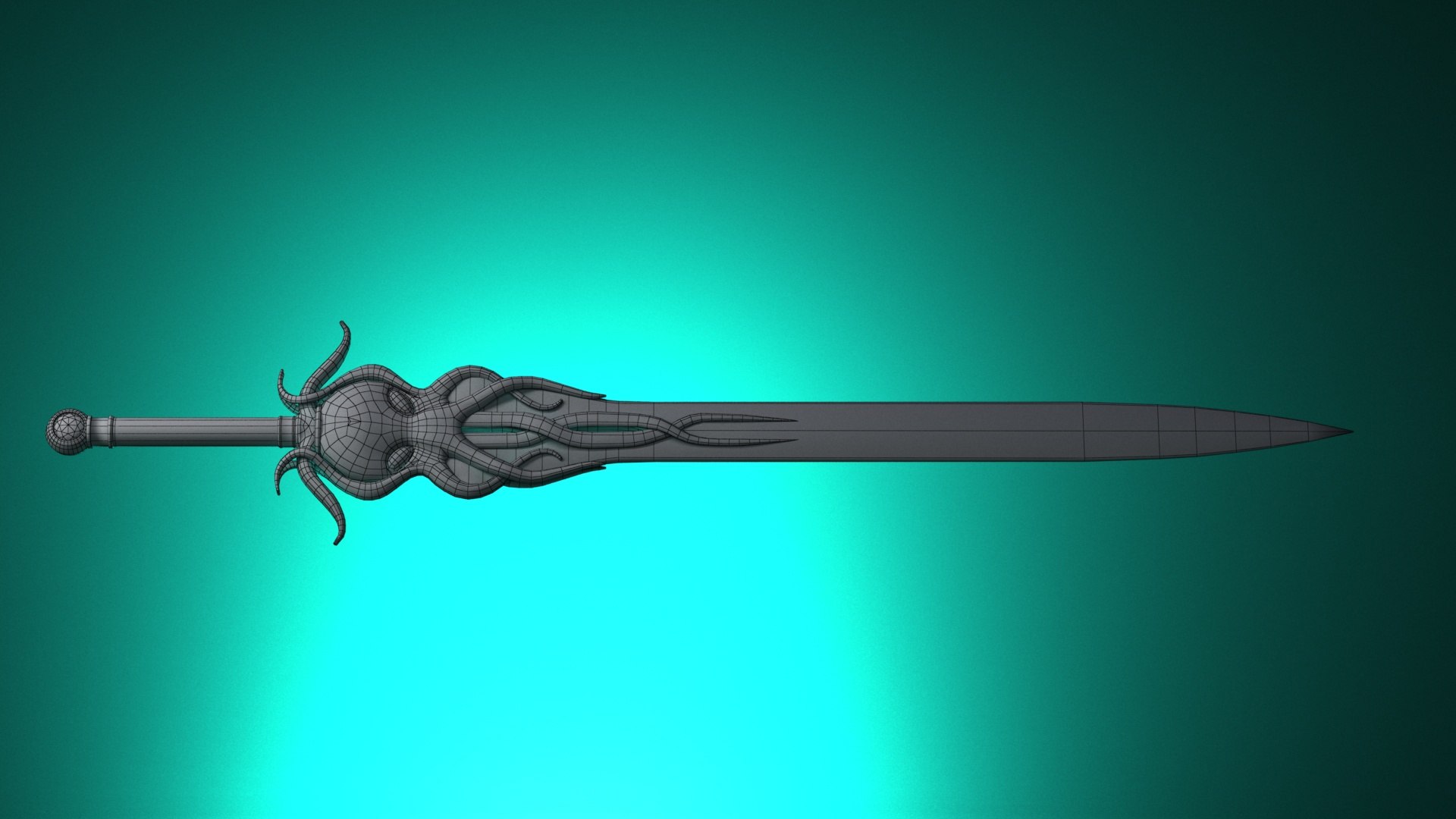 3D Sword Of Cthulu - TurboSquid 1817292
