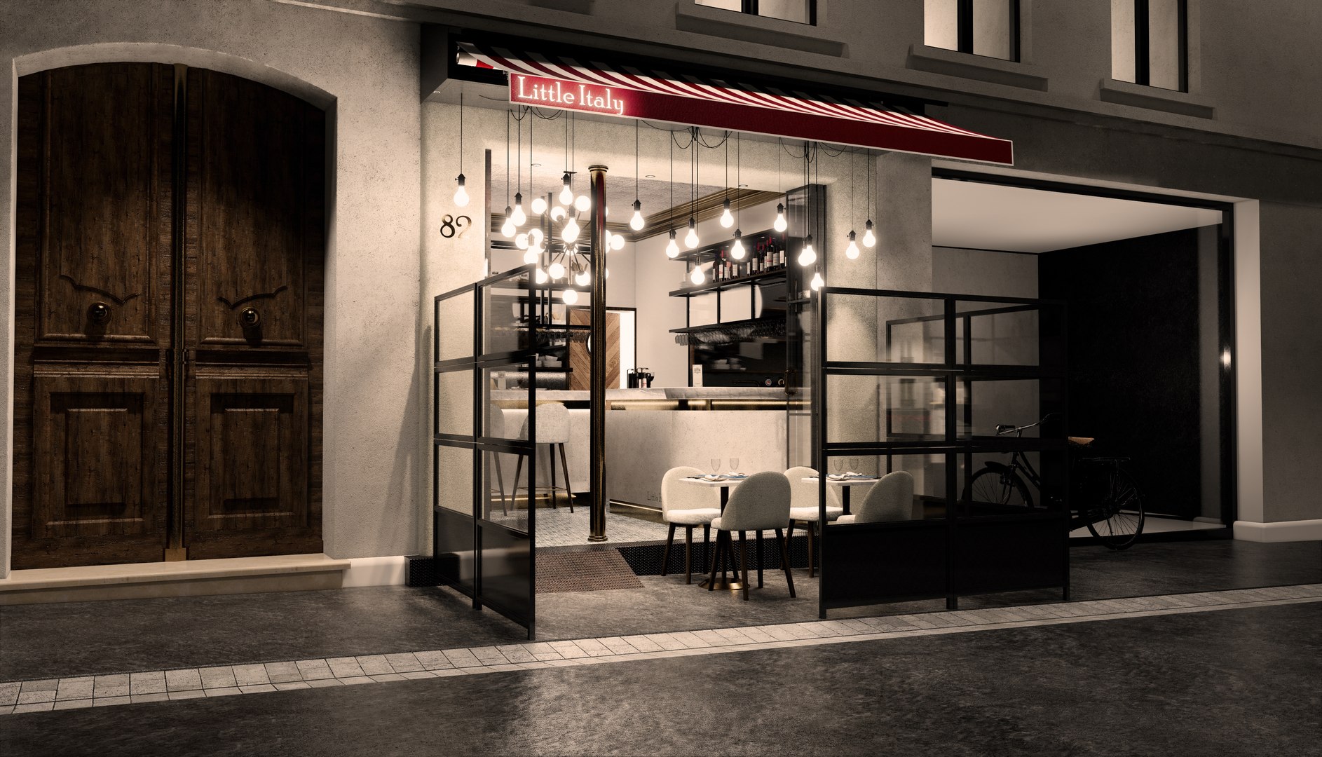 3D ITALIAN RESTAURANT Model - TurboSquid 1887515