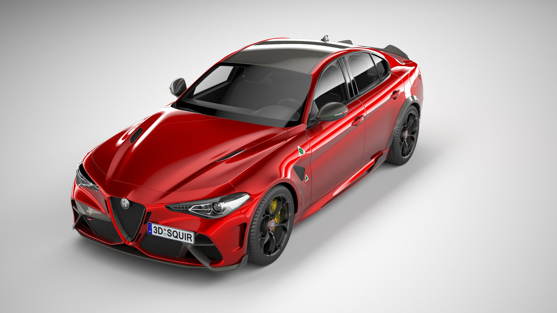 3D Alfa Romeo Giulia Model - TurboSquid 1528537