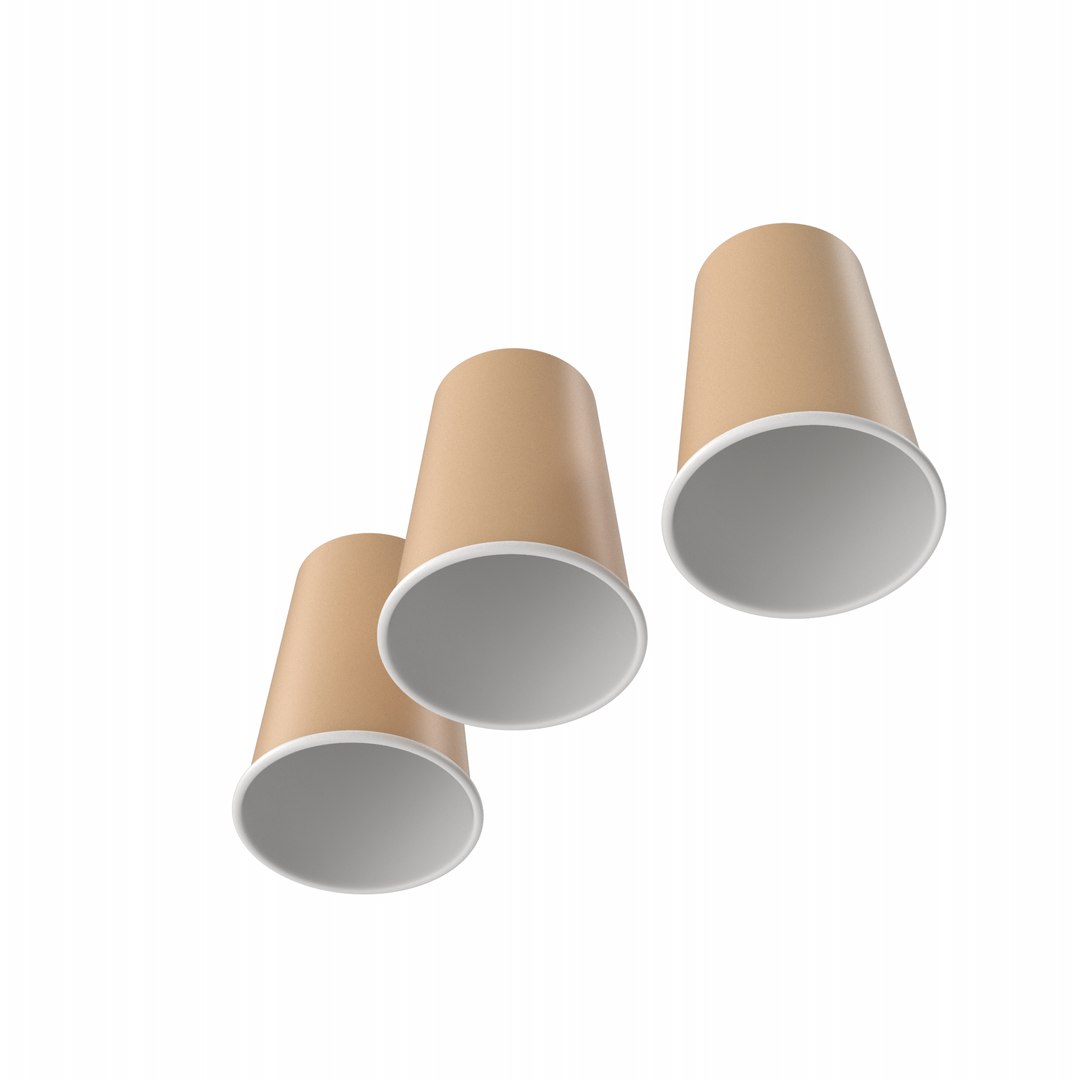 Paper Cups Guess Game 3D - TurboSquid 2197638