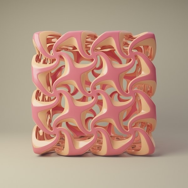 Cube decor 3D - TurboSquid 1564288
