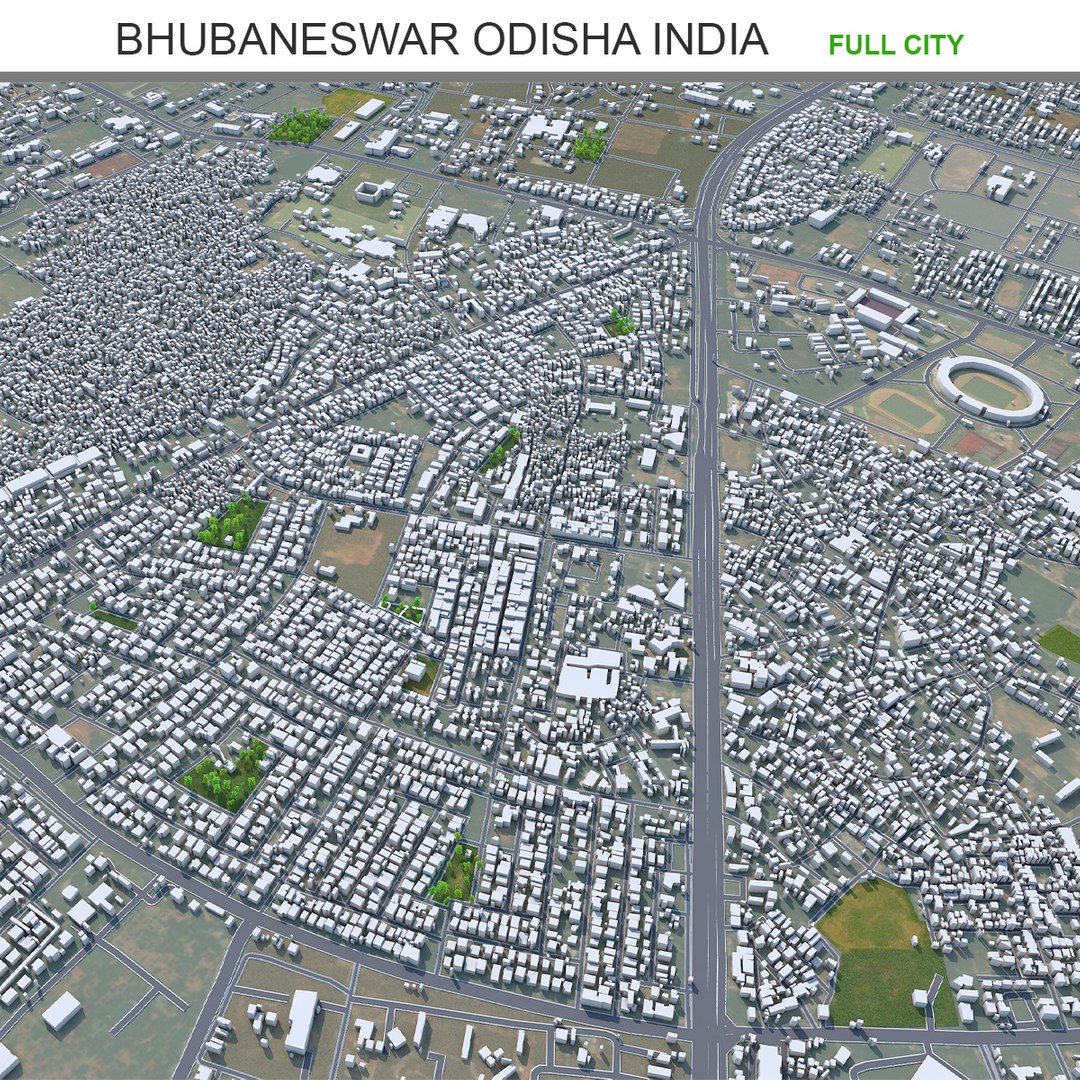 Bhubaneswar Odisha India model - TurboSquid 2085010
