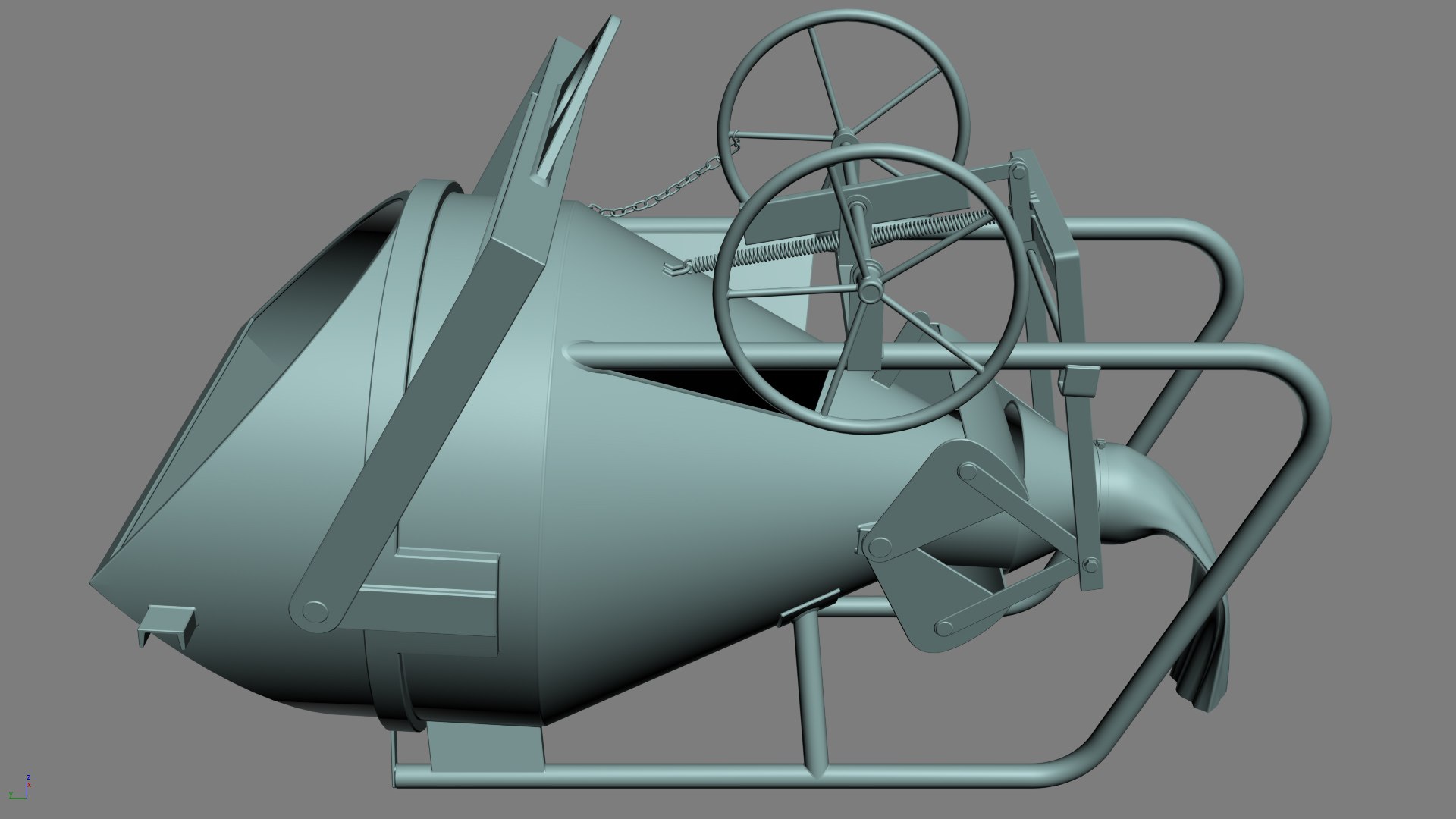 3D Concrete Bucket Boscaro BCF-VT - TurboSquid 2310493