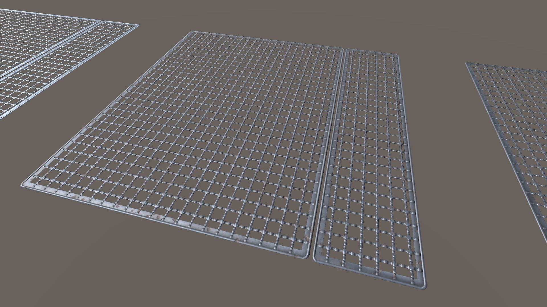 PBR Metalfloor Grid 3D Model - TurboSquid 1980203
