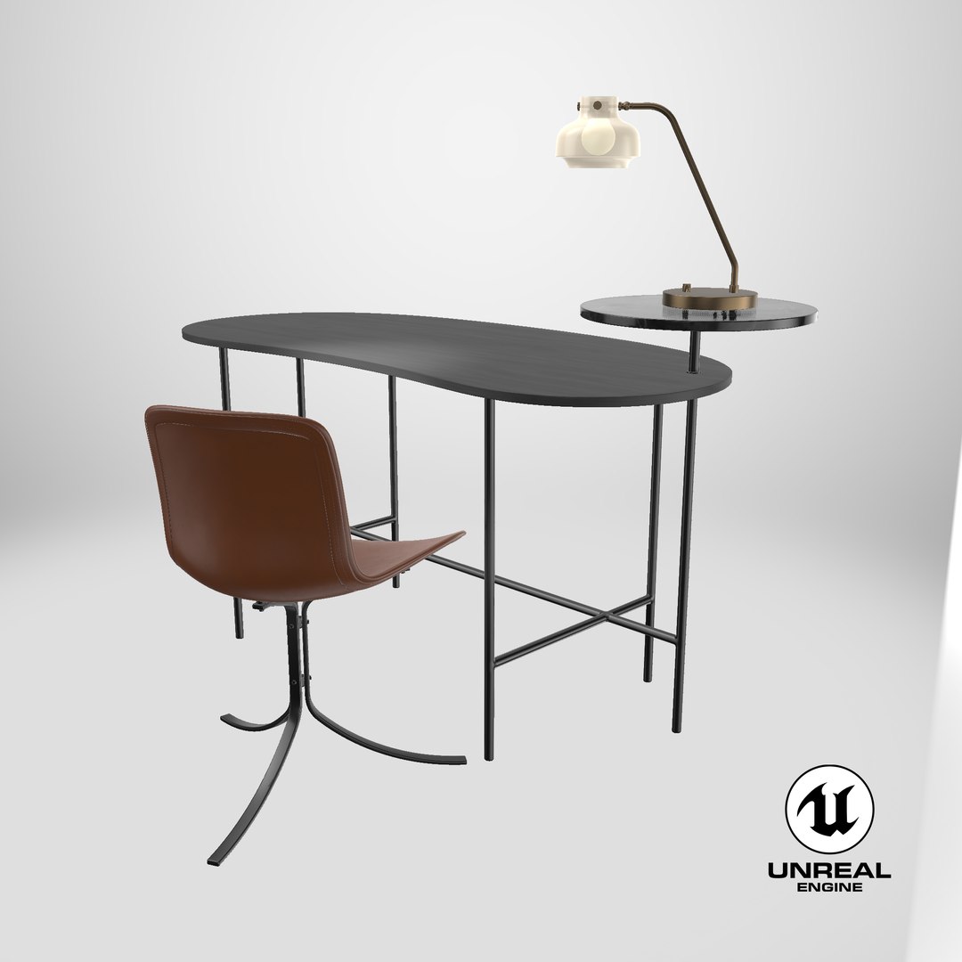 Office Table Colleciton 3D - TurboSquid 1754570