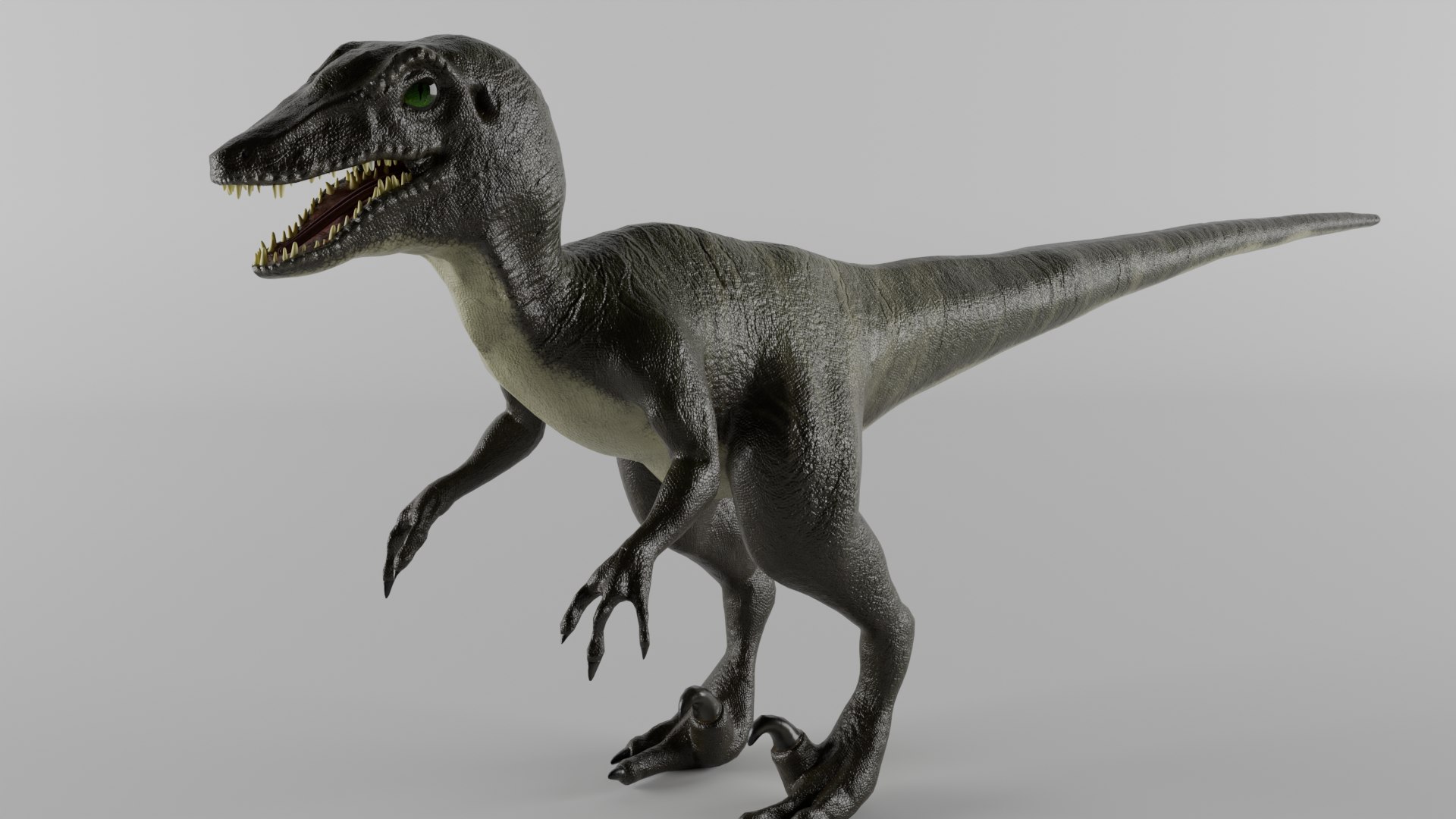 Free 3D Toy Velociraptor Model - TurboSquid 2383373