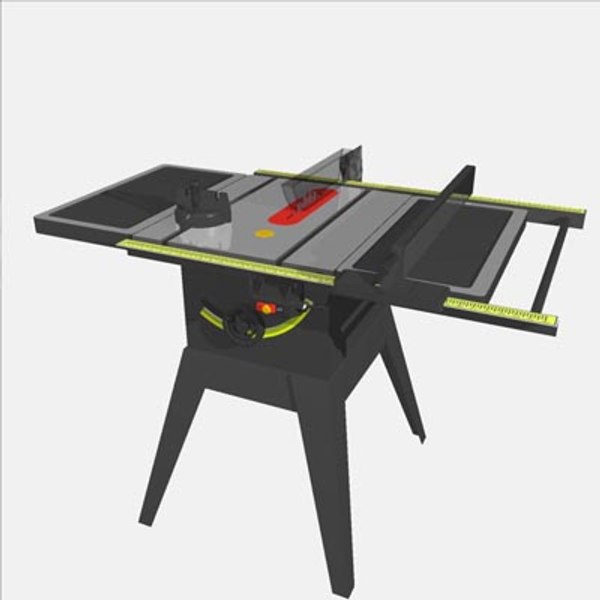 TABLE SAW 3D 모델 - TurboSquid 183694