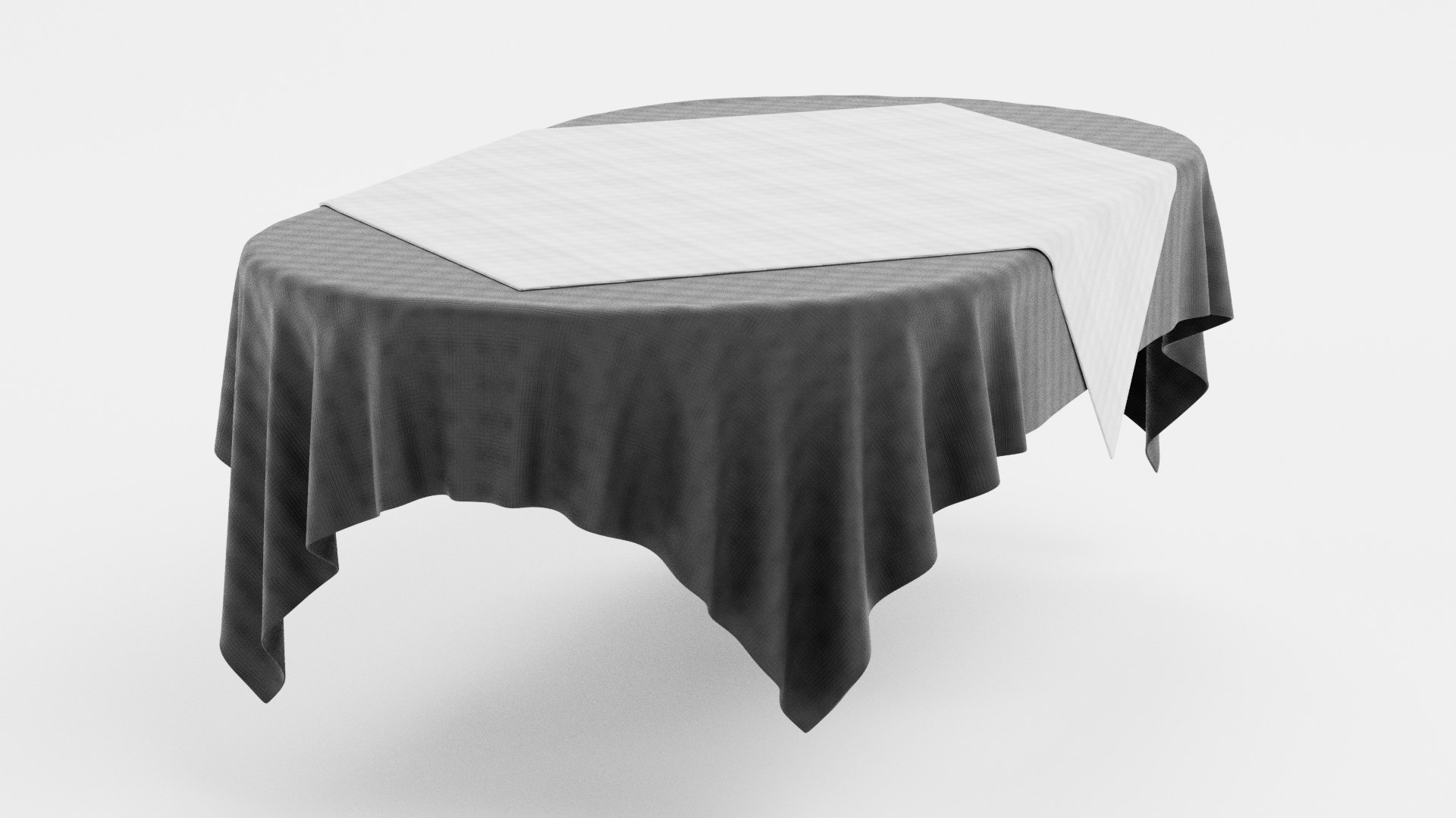 Table Cloth Tablecloth 3D Model - TurboSquid 1507196