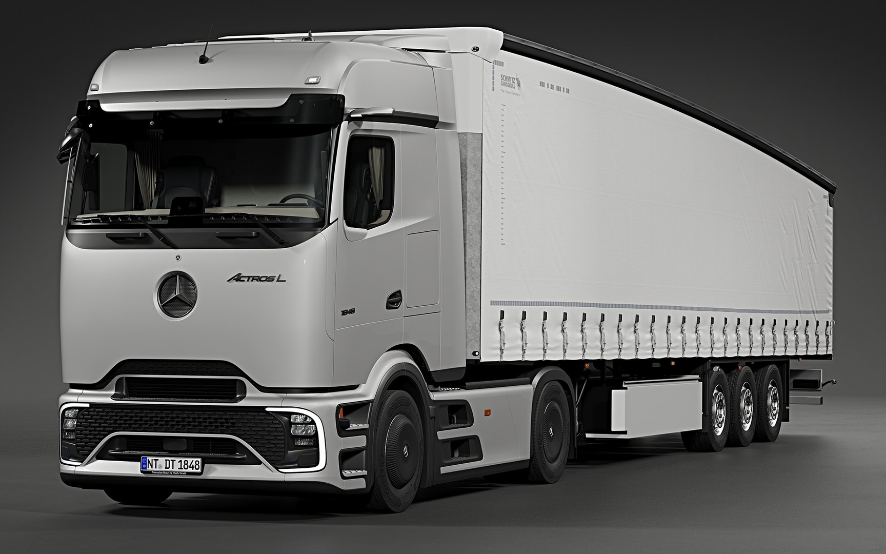 2025 Mercedes-Benz Actros L 3D - TurboSquid 2263182