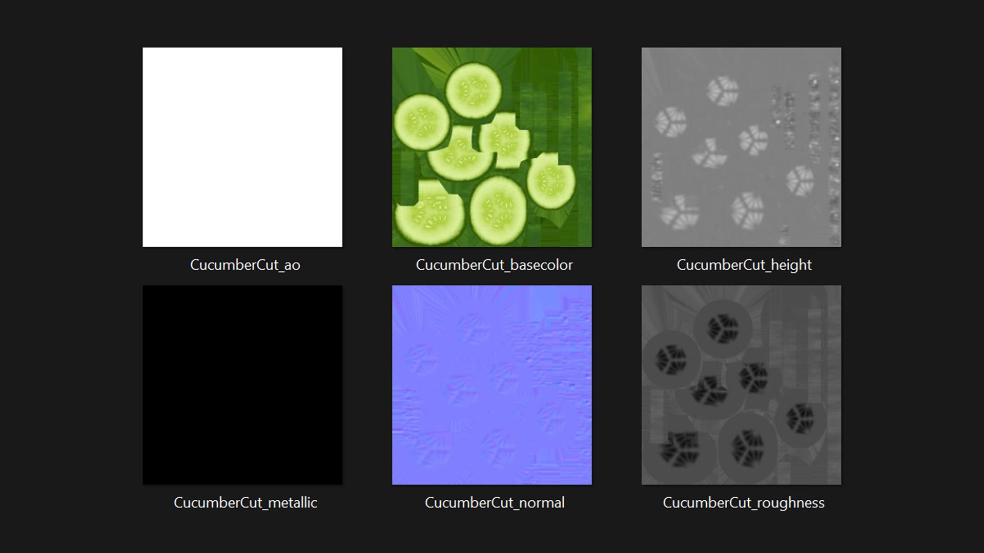 Stylized Cucumber Cut 3D Model - TurboSquid 2387536