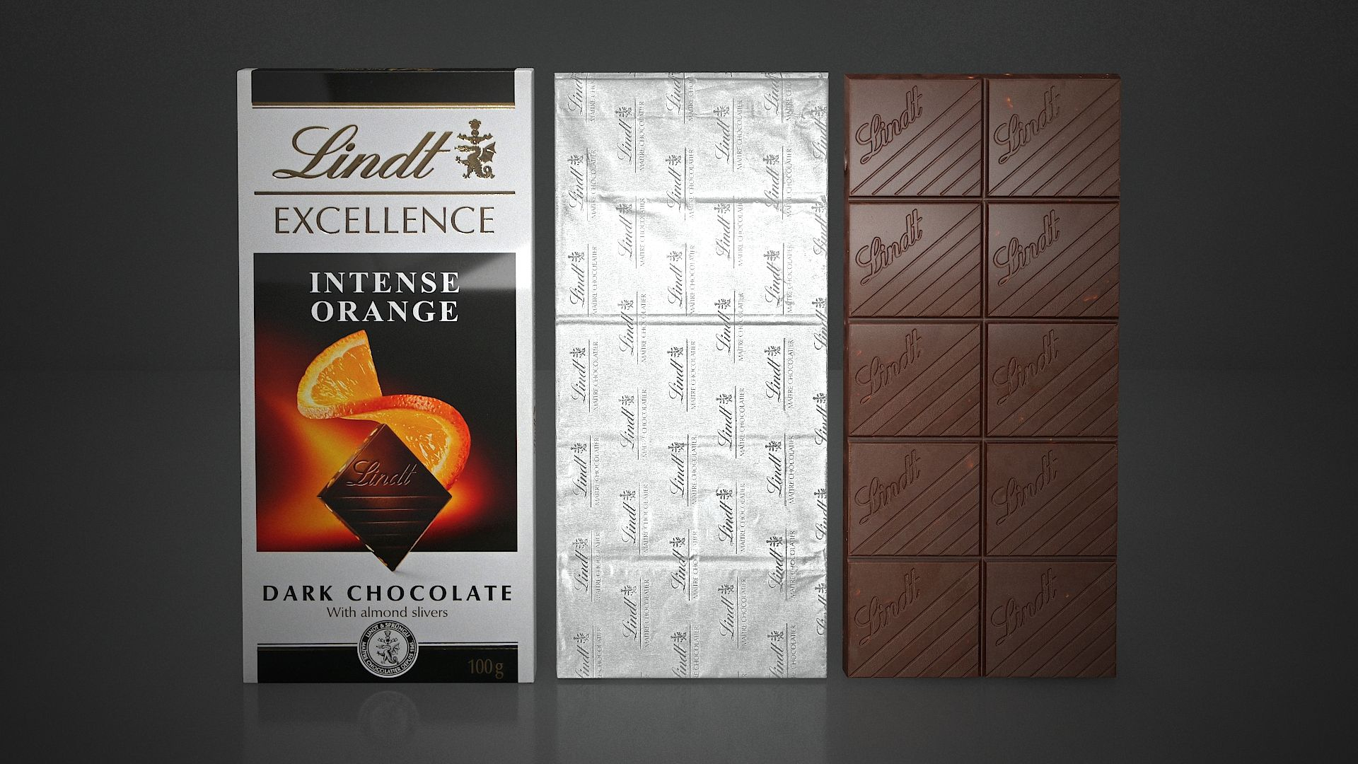 Lindt excellence intense orange model - TurboSquid 1636723