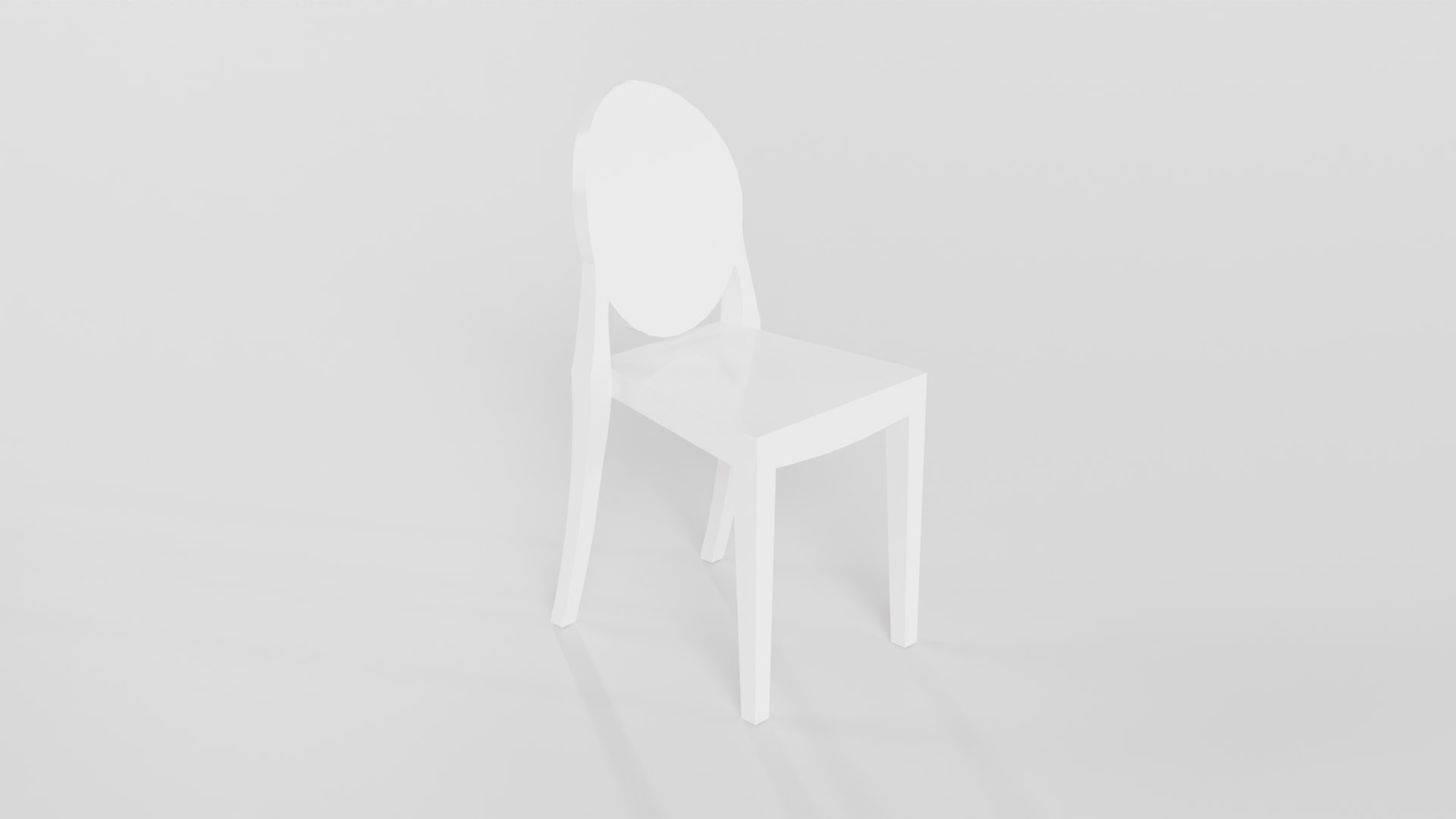 3D Victoria Ghost Chair - TurboSquid 2040558