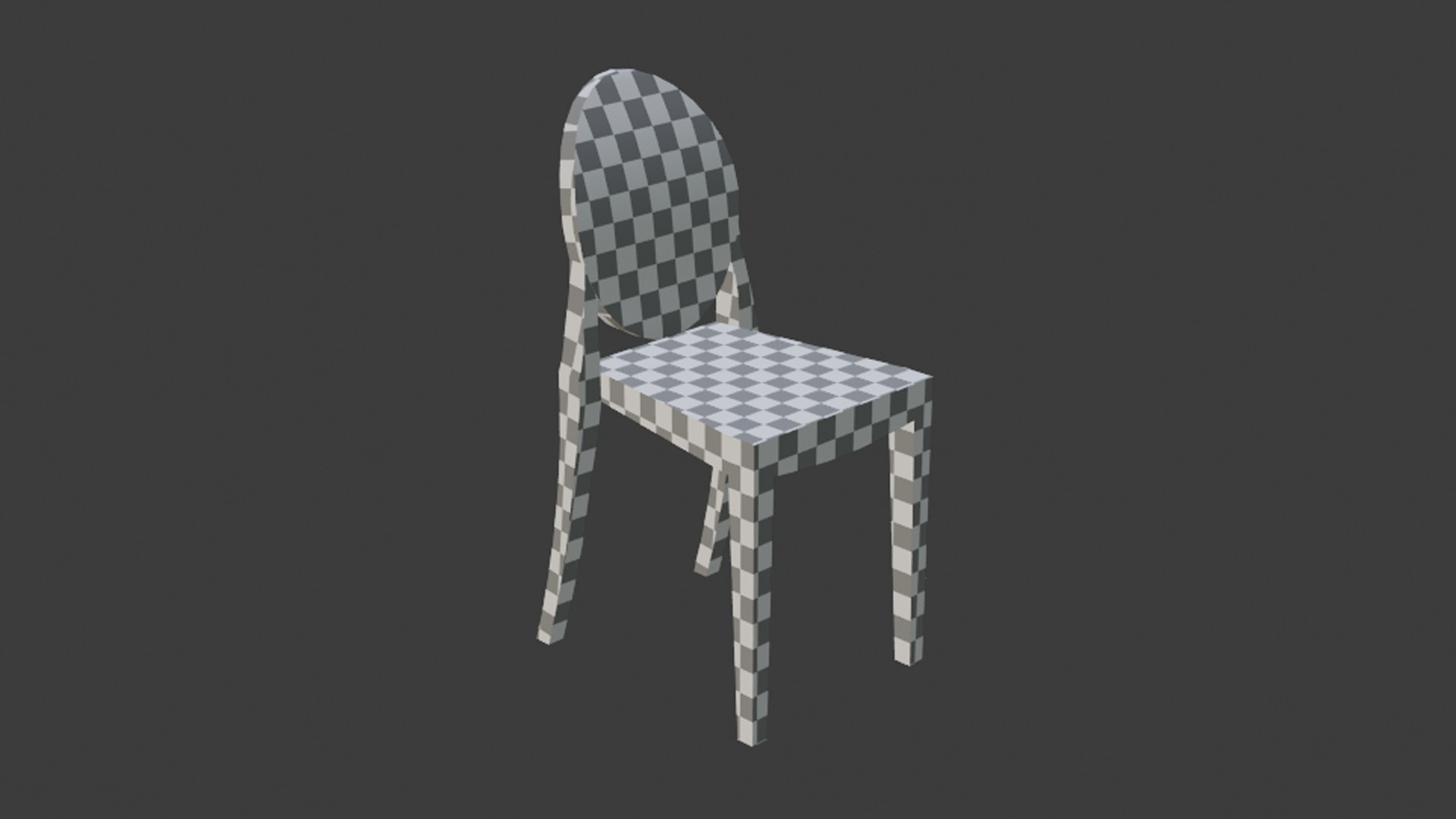 3D Victoria Ghost Chair - TurboSquid 2040558