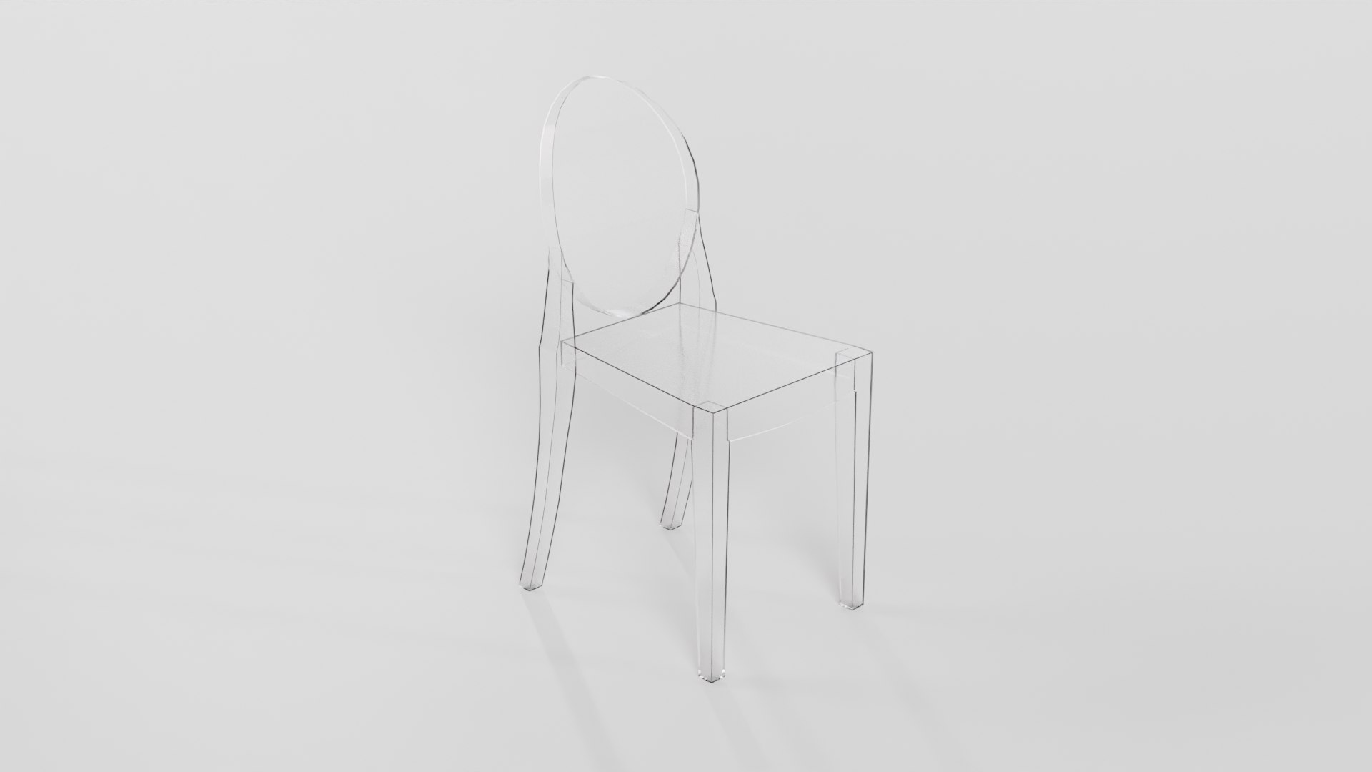 3D Victoria Ghost Chair - TurboSquid 2040558