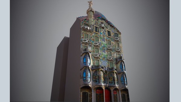 modelo 3d Casa Batlló - TurboSquid 1883152