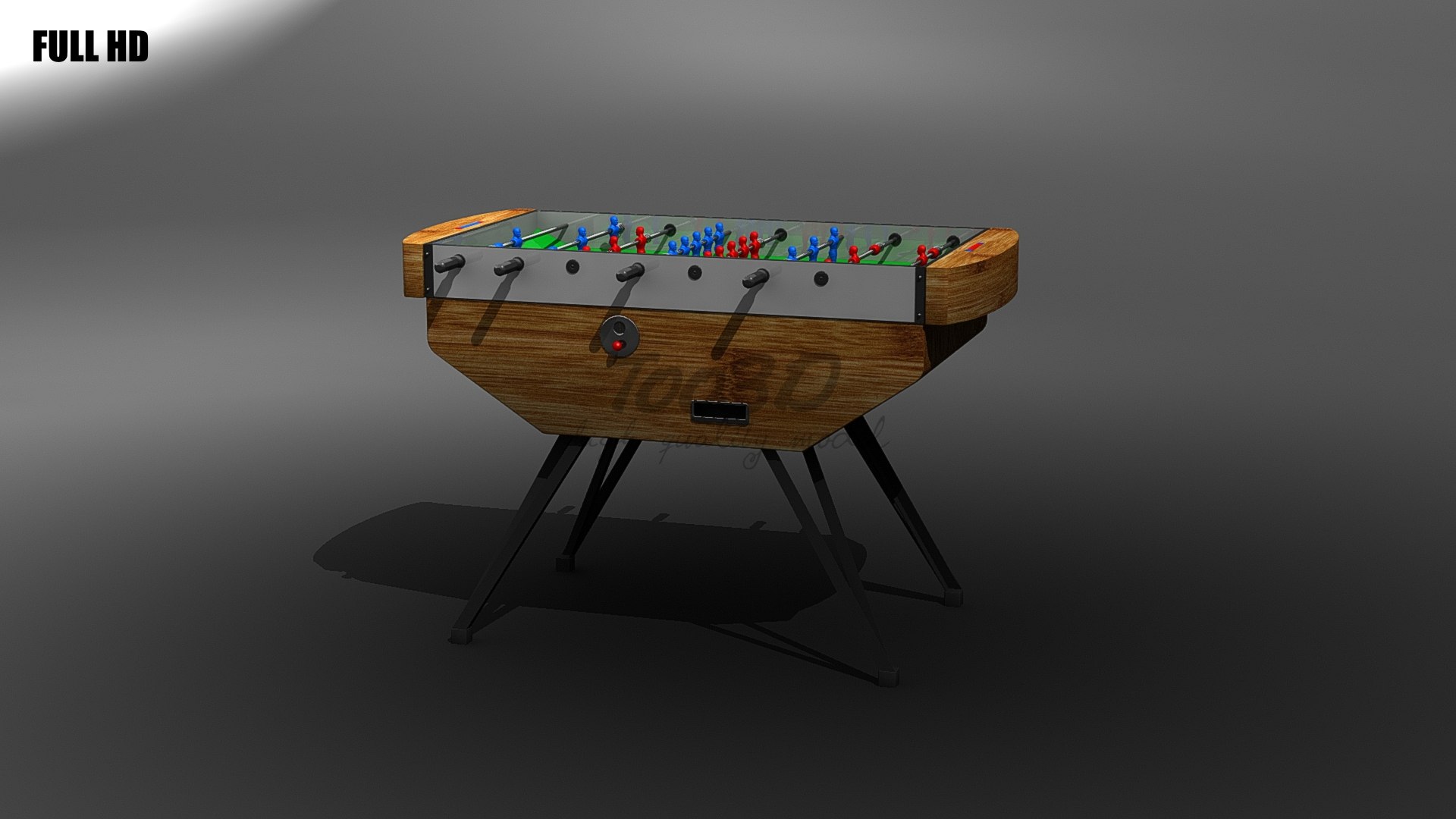 soccer table 3d model