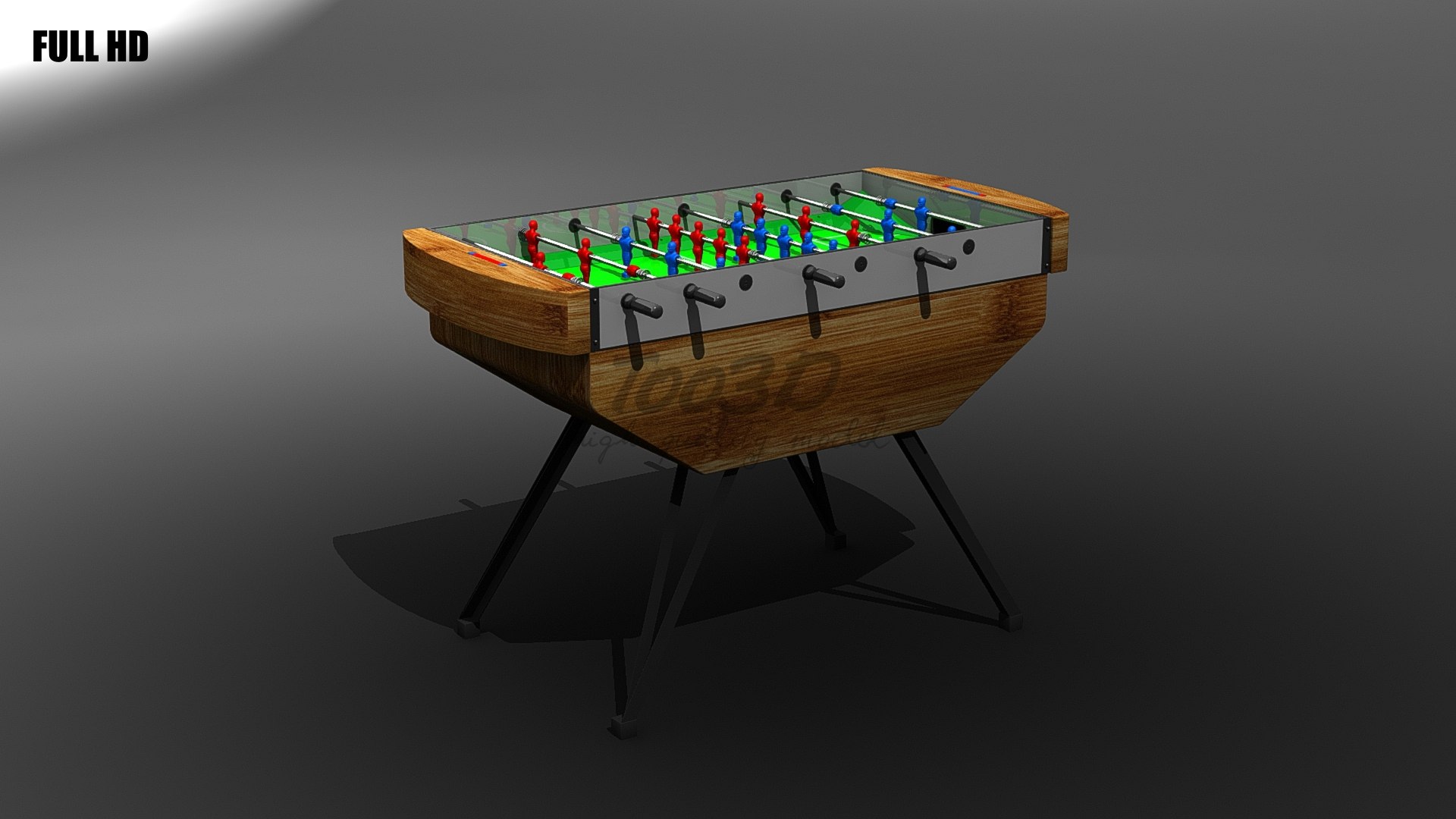 soccer table 3d model