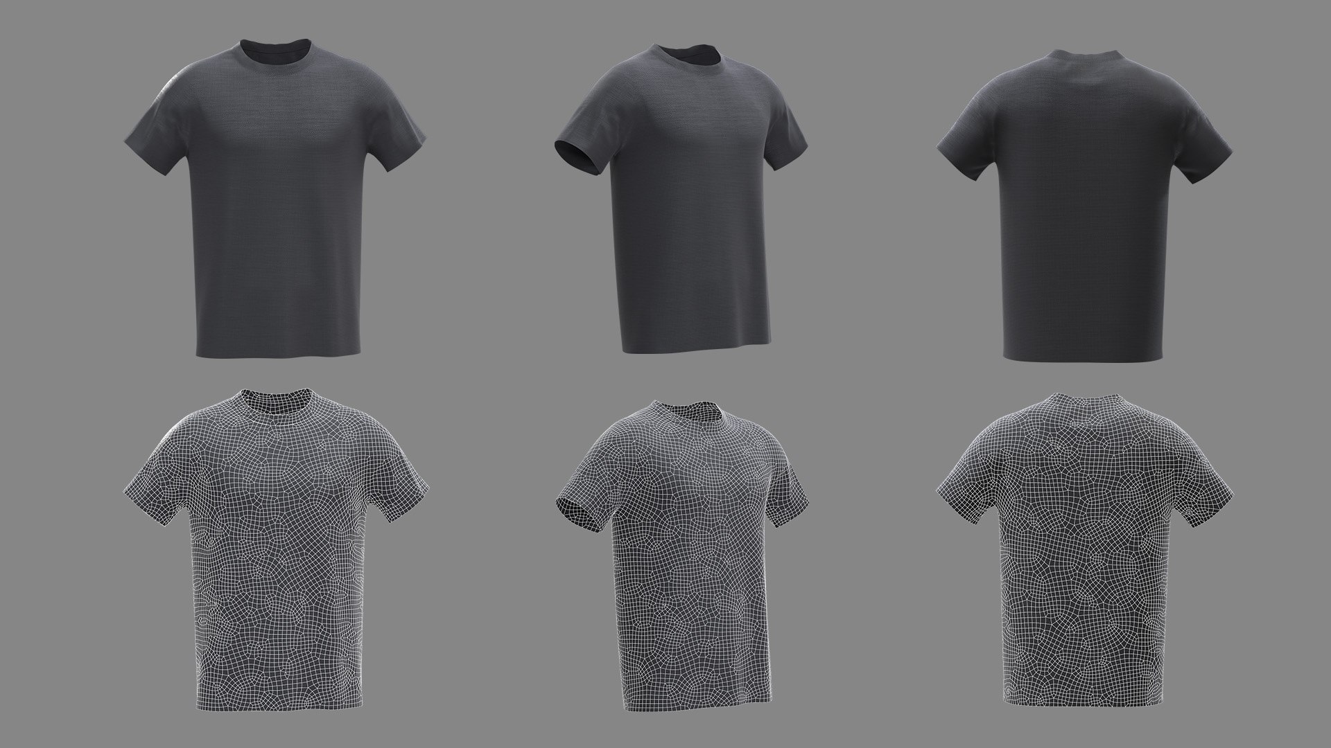 Free 3D Model Male T-shirt - TurboSquid 2081806