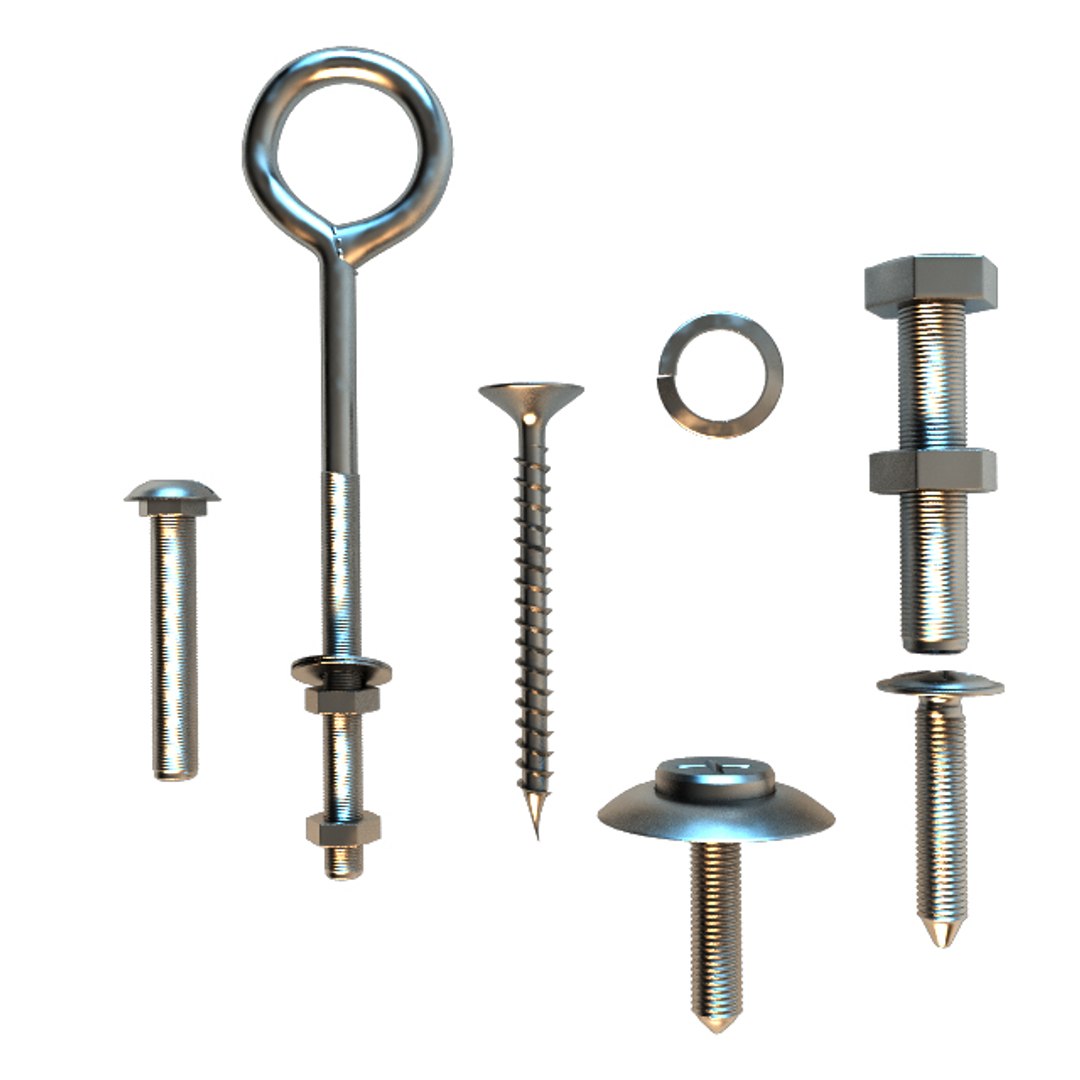 3d Obj Fasteners