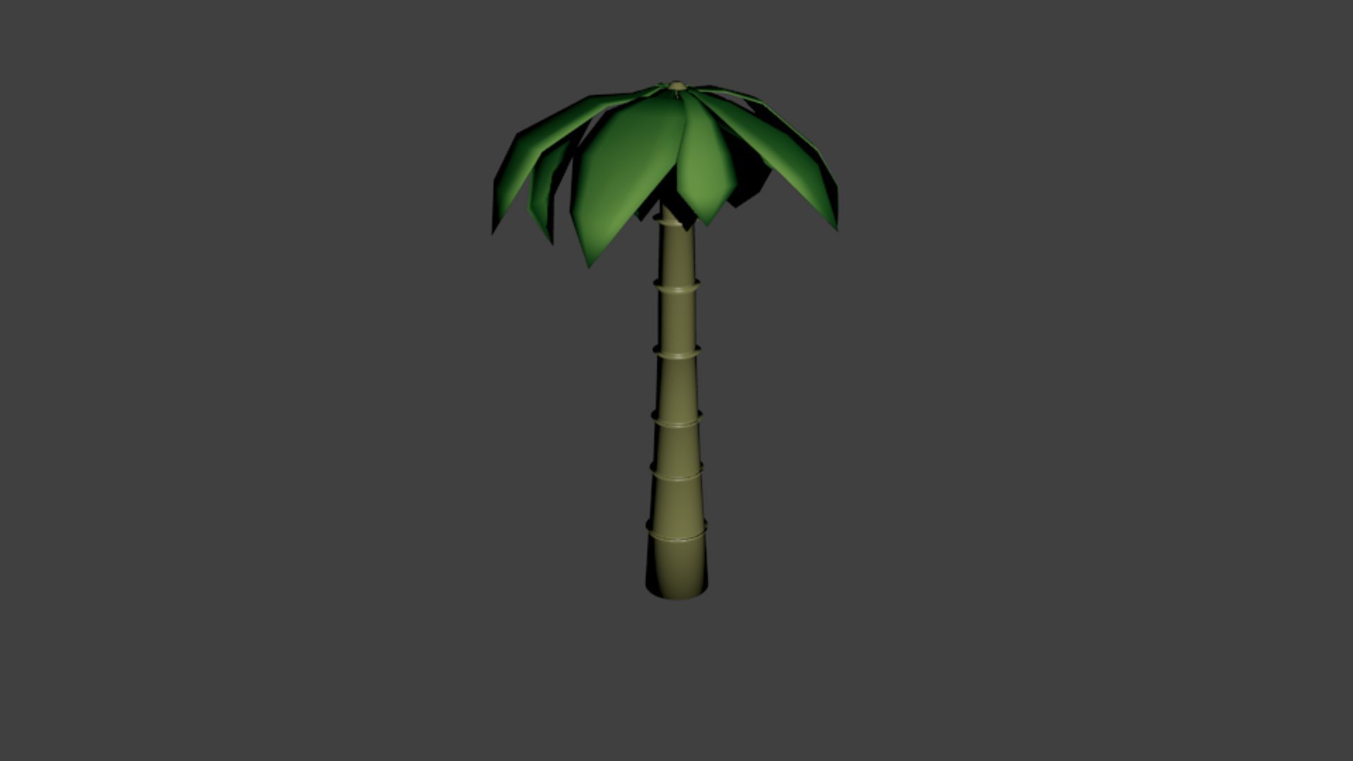 obj palm tree