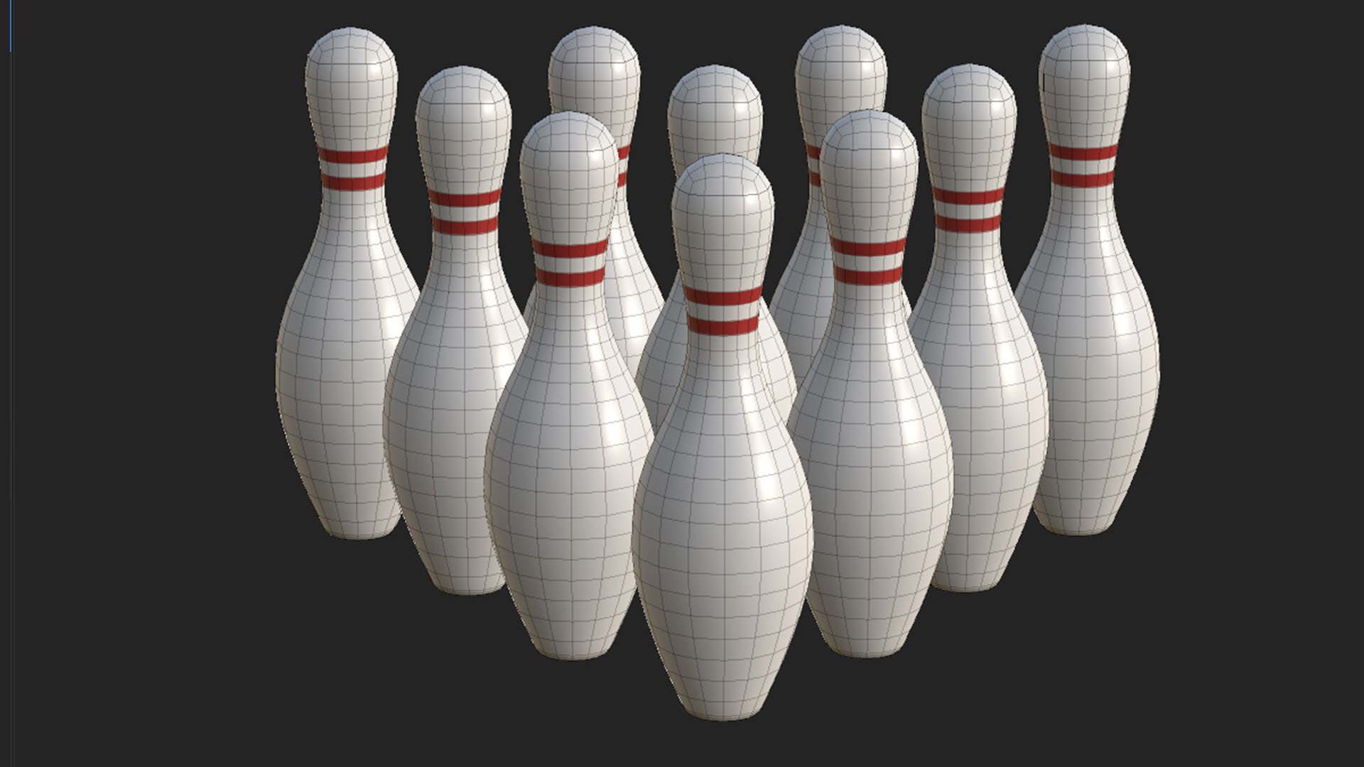 Bowling Collection 3D model - TurboSquid 2115789