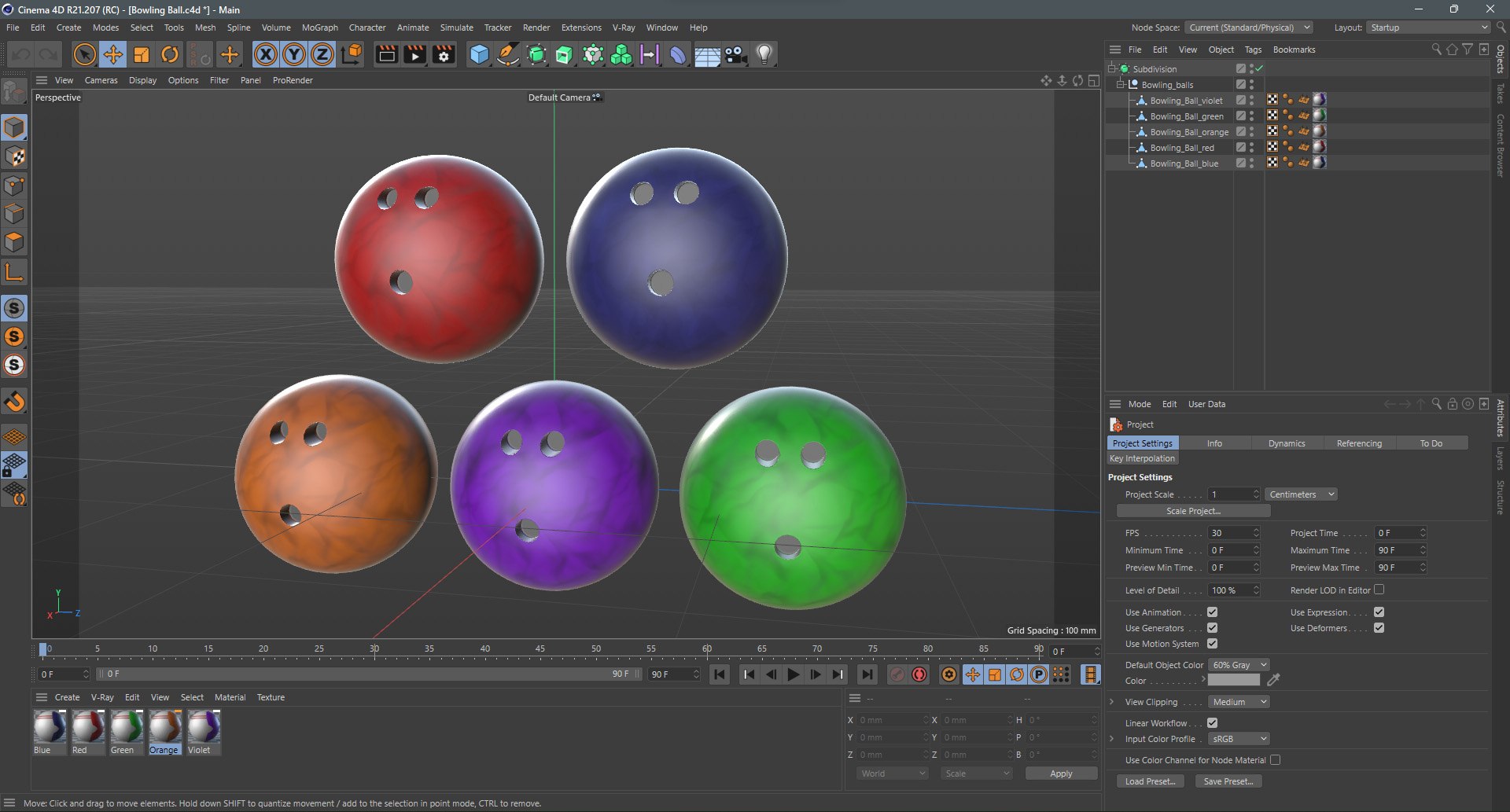 Bowling Collection 3D model - TurboSquid 2115789