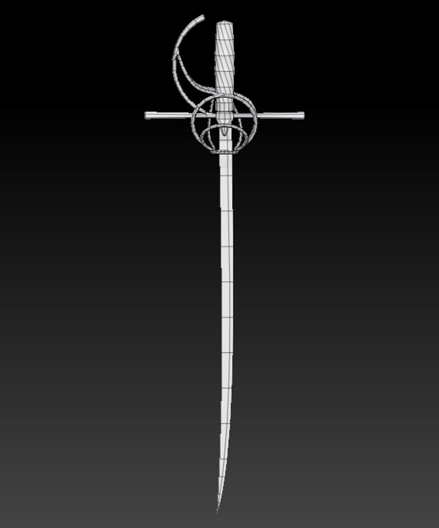 sword 3d model