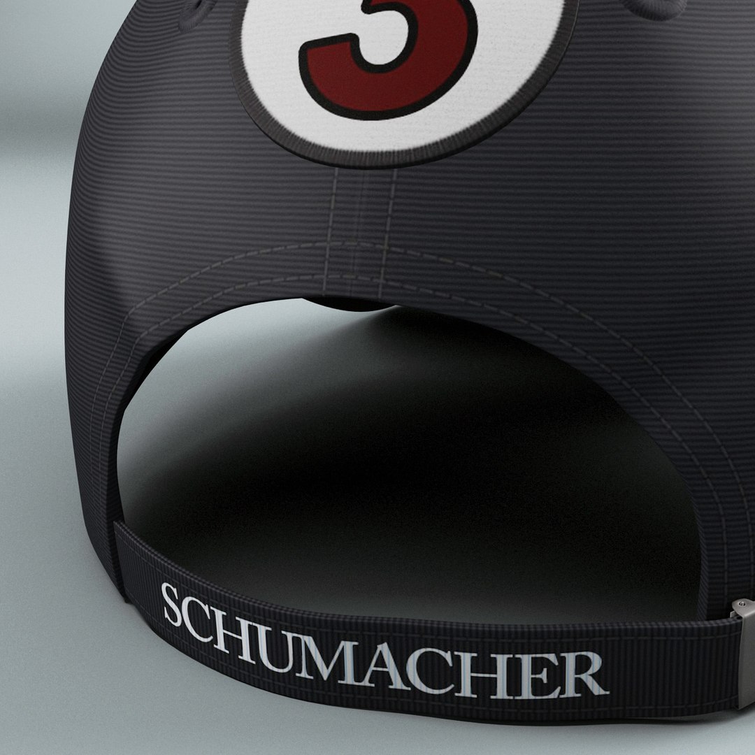 3d Michael Schumacher Cap