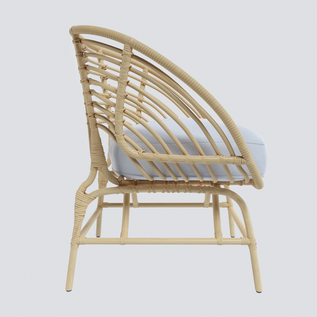 Ikea Buskbo Armchair 3D Model - TurboSquid 1413891