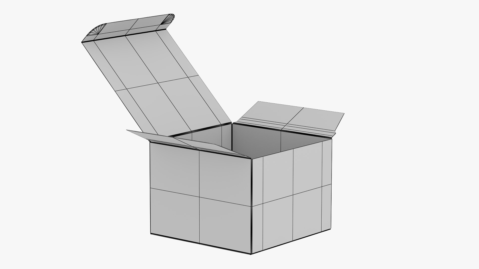 Open Packaging Box 05 Model - TurboSquid 2056116