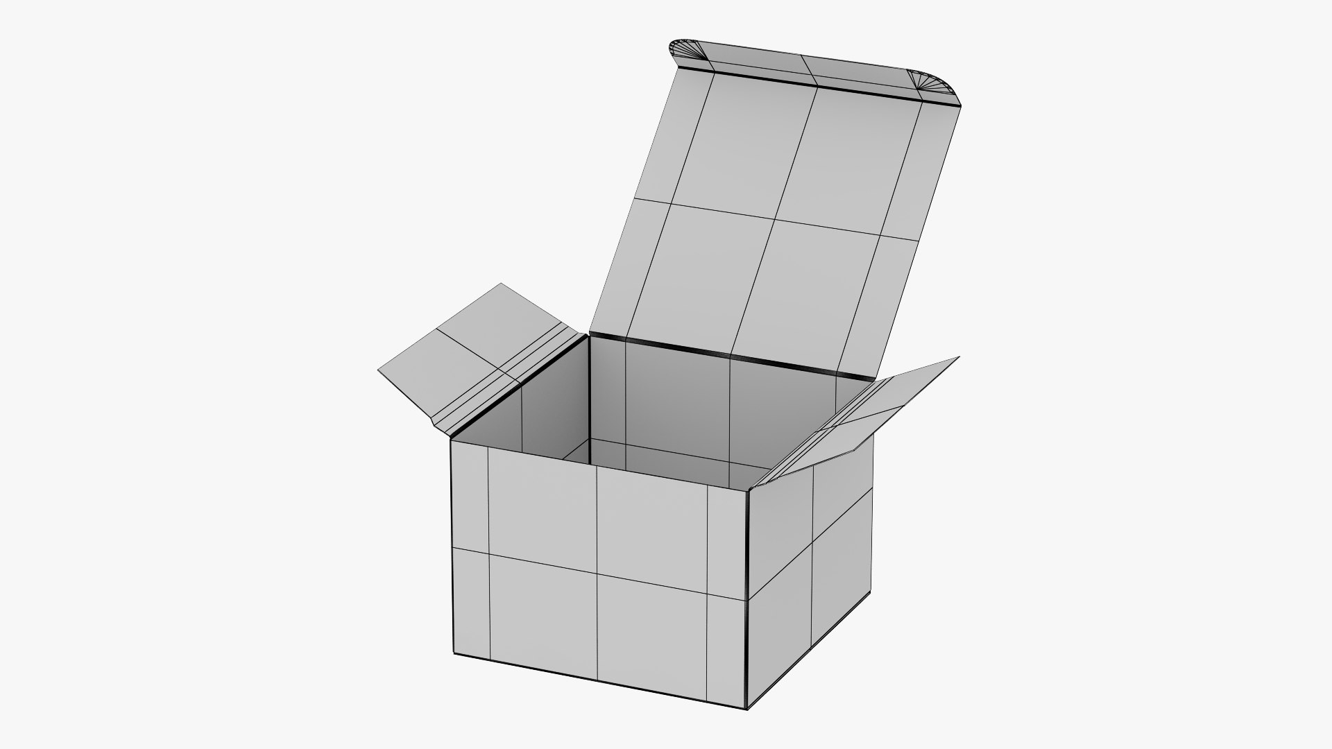 Open Packaging Box 05 Model - TurboSquid 2056116