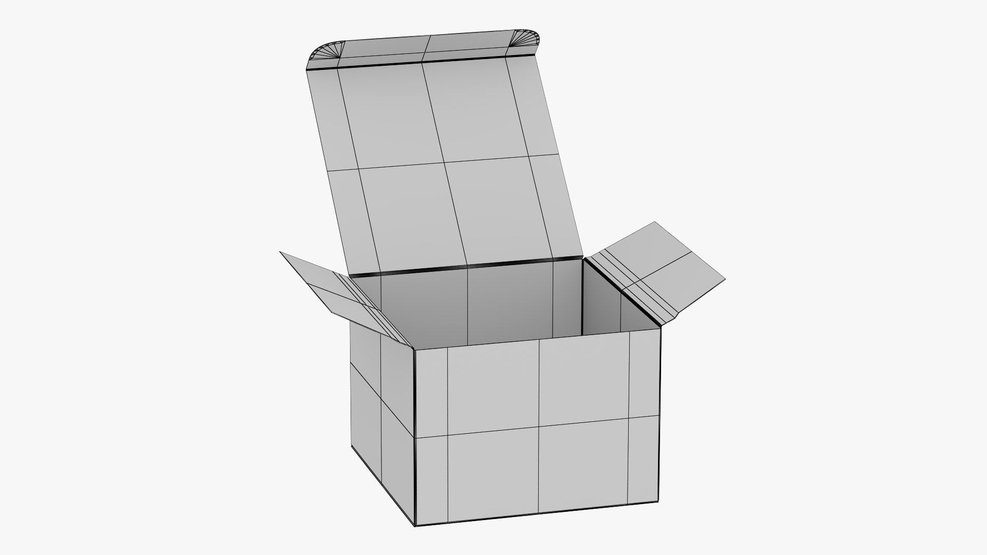 Open Packaging Box 05 Model - TurboSquid 2056116