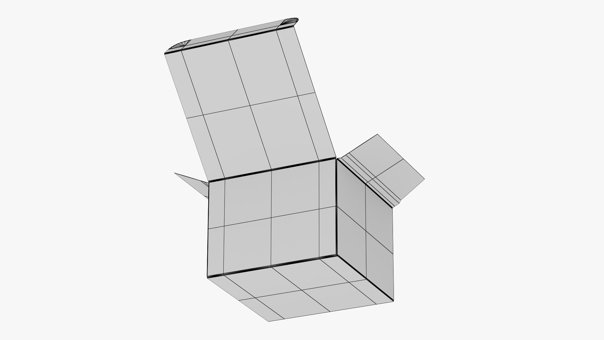 Open Packaging Box 05 Model - TurboSquid 2056116