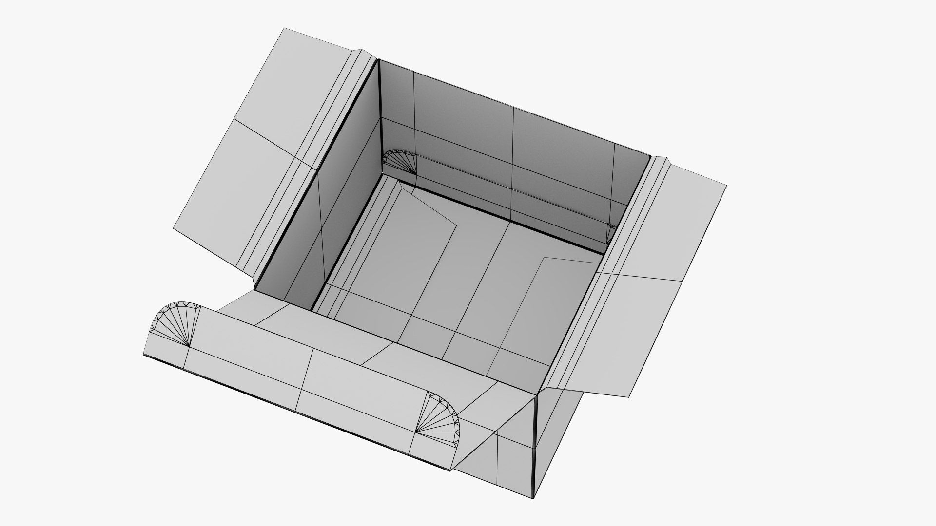 Open Packaging Box 05 Model - TurboSquid 2056116