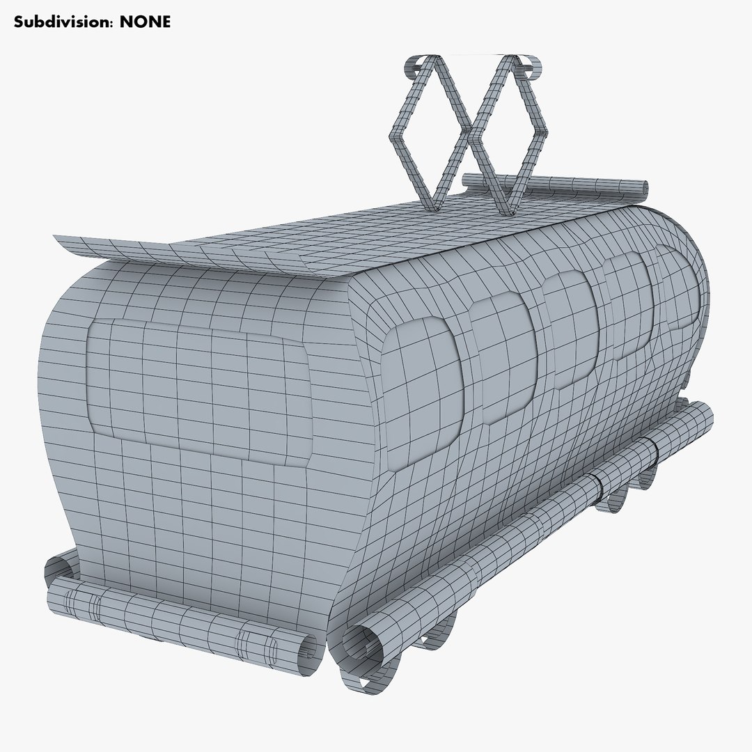 Tram paper v 1 model - TurboSquid 1547385
