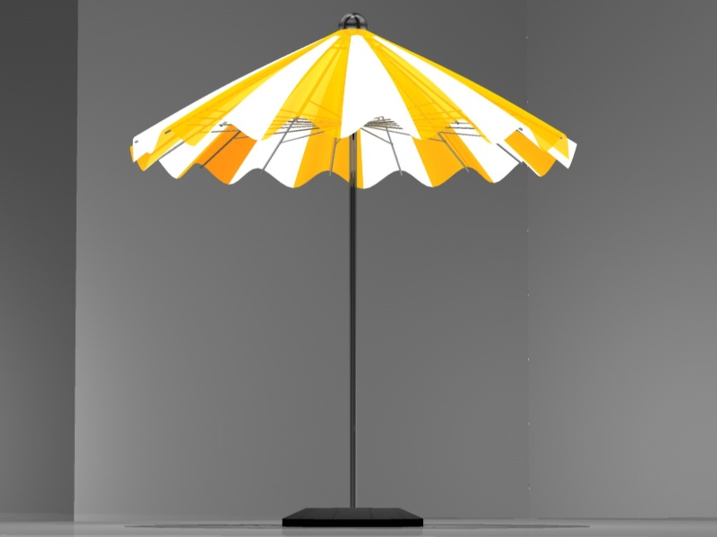 Umbrella Parasol 3d C4d