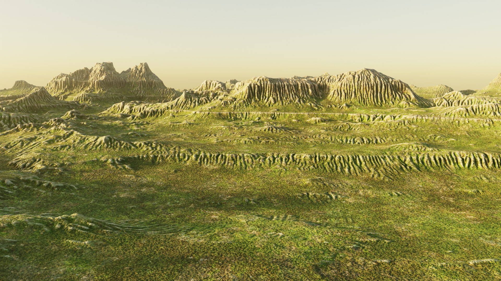 3D Mountains 1 - TurboSquid 1640386