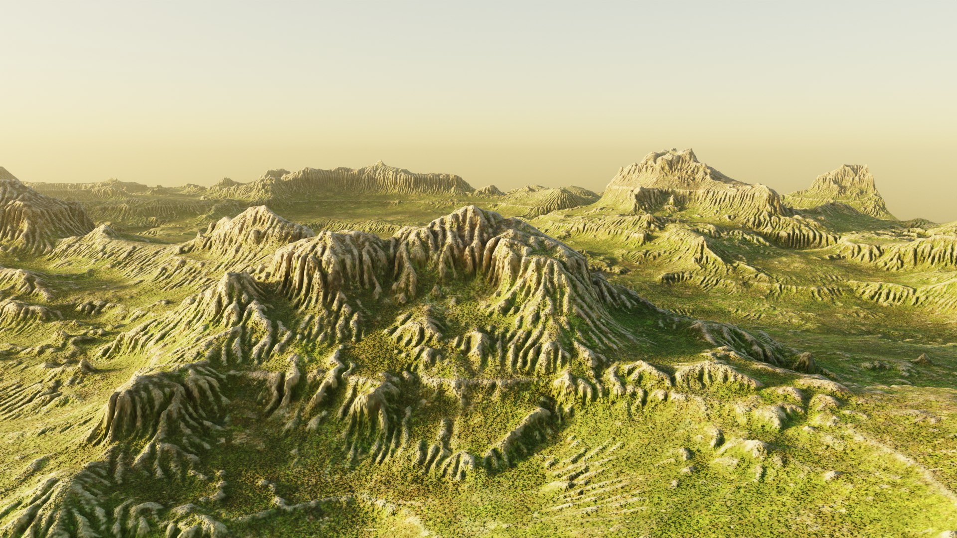 3D Mountains 1 - TurboSquid 1640386